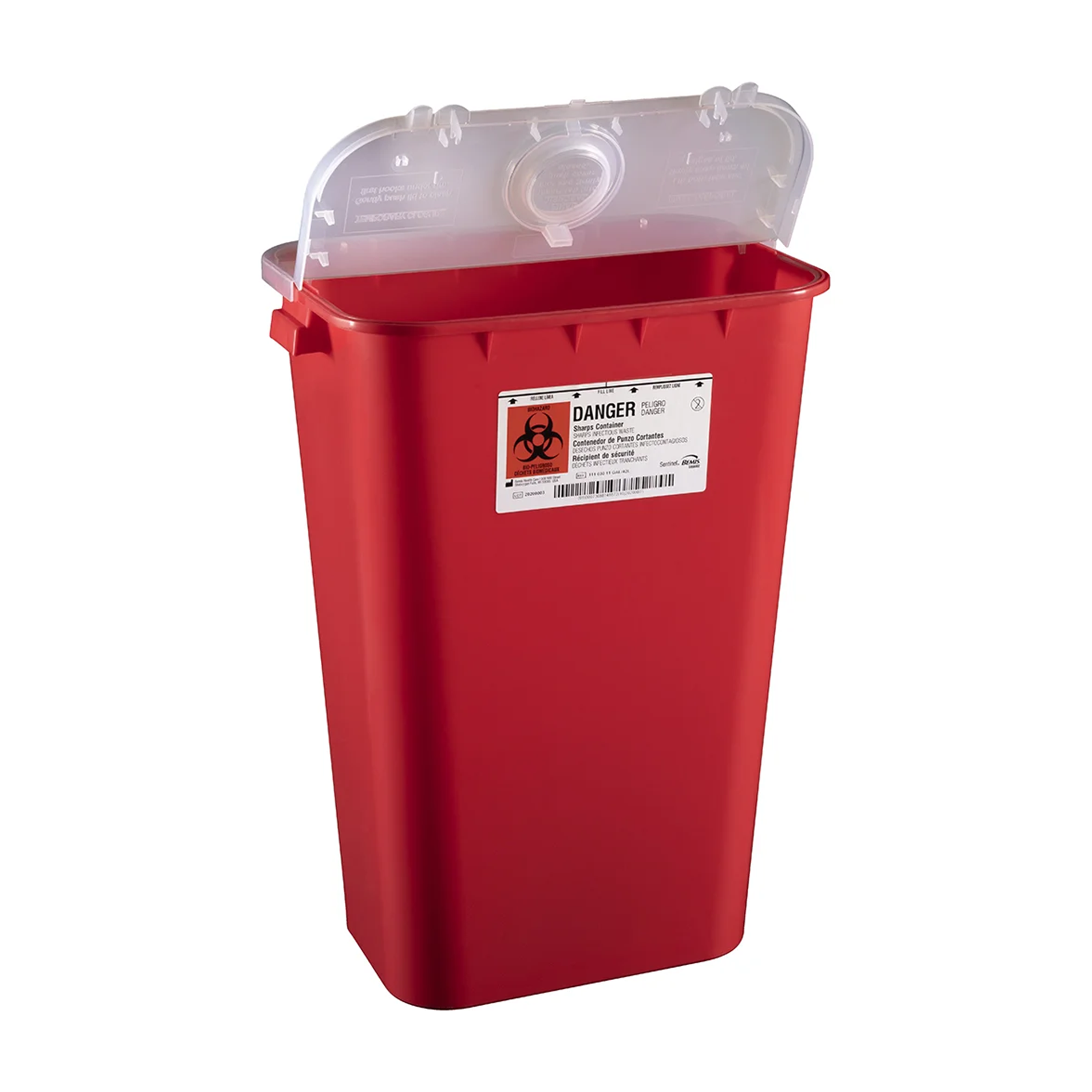 Bemis Health Care 111030 11-Gallon Biohazard Sharps Container