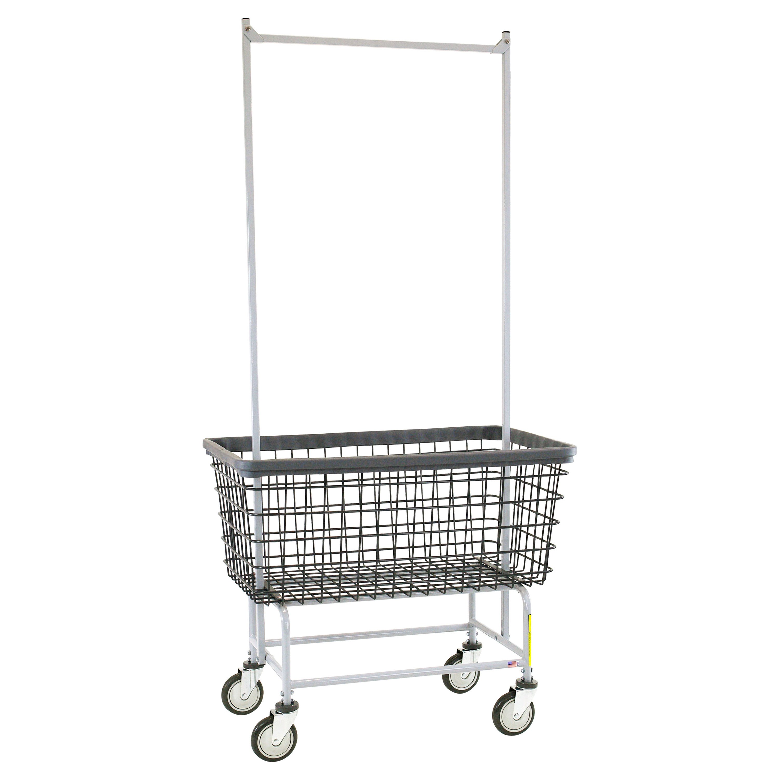 R&B Wire Dura-Seven™ Mega Capacity Wire Laundry Cart