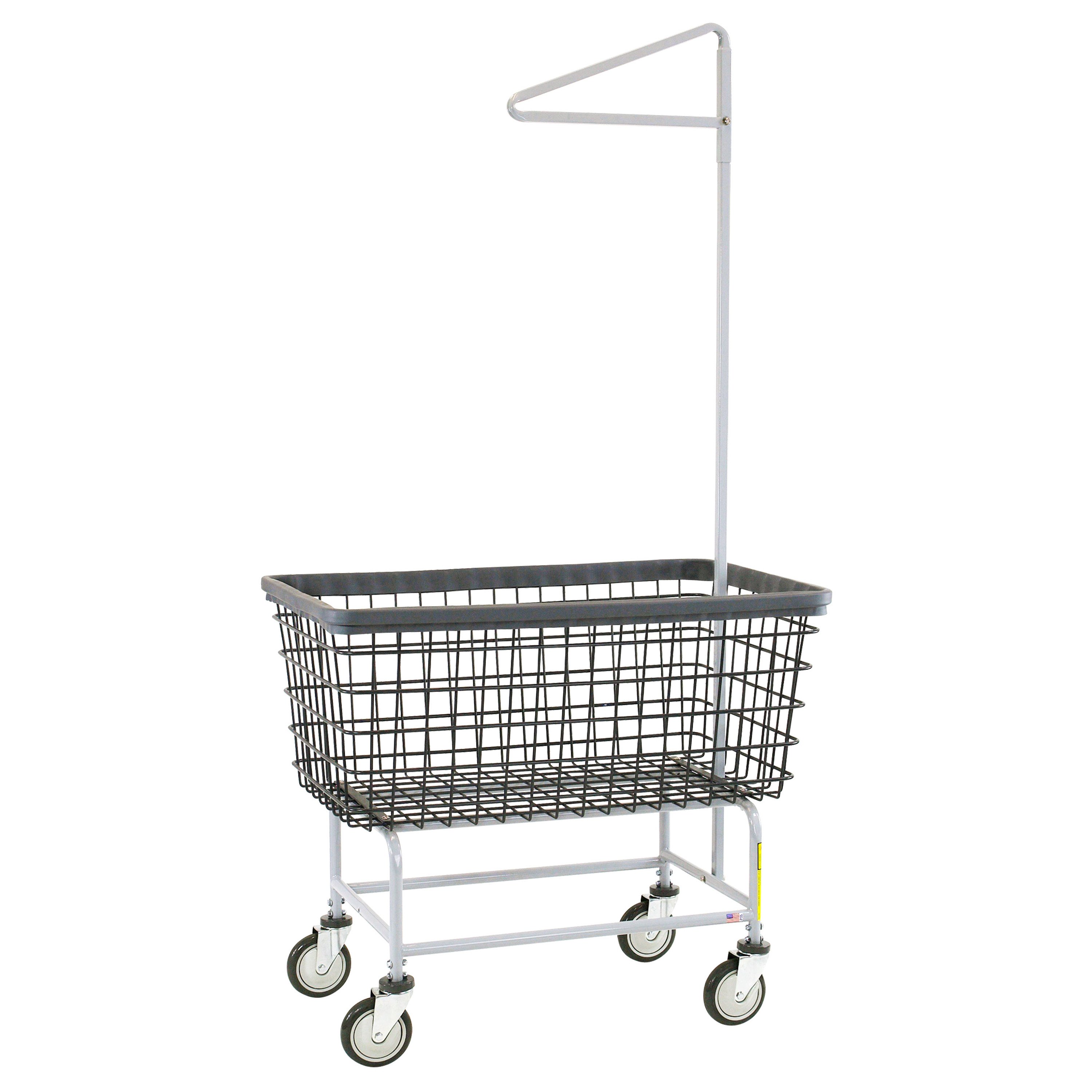 R&B Wire Dura-Seven™ Mega Capacity Wire Laundry Cart