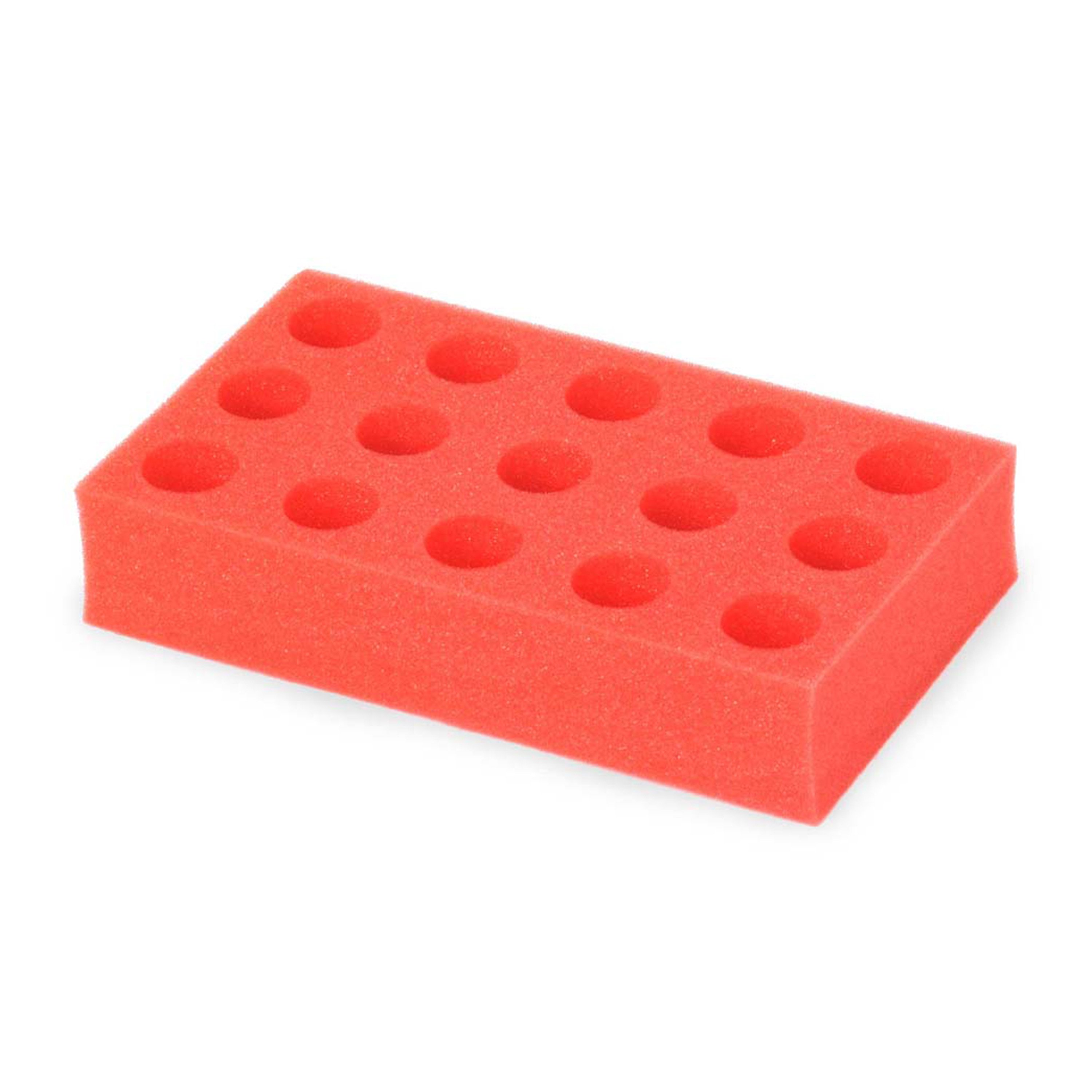 Ohaus Corporation 30400242 Tube Foam Rack - 15 x 29 mm