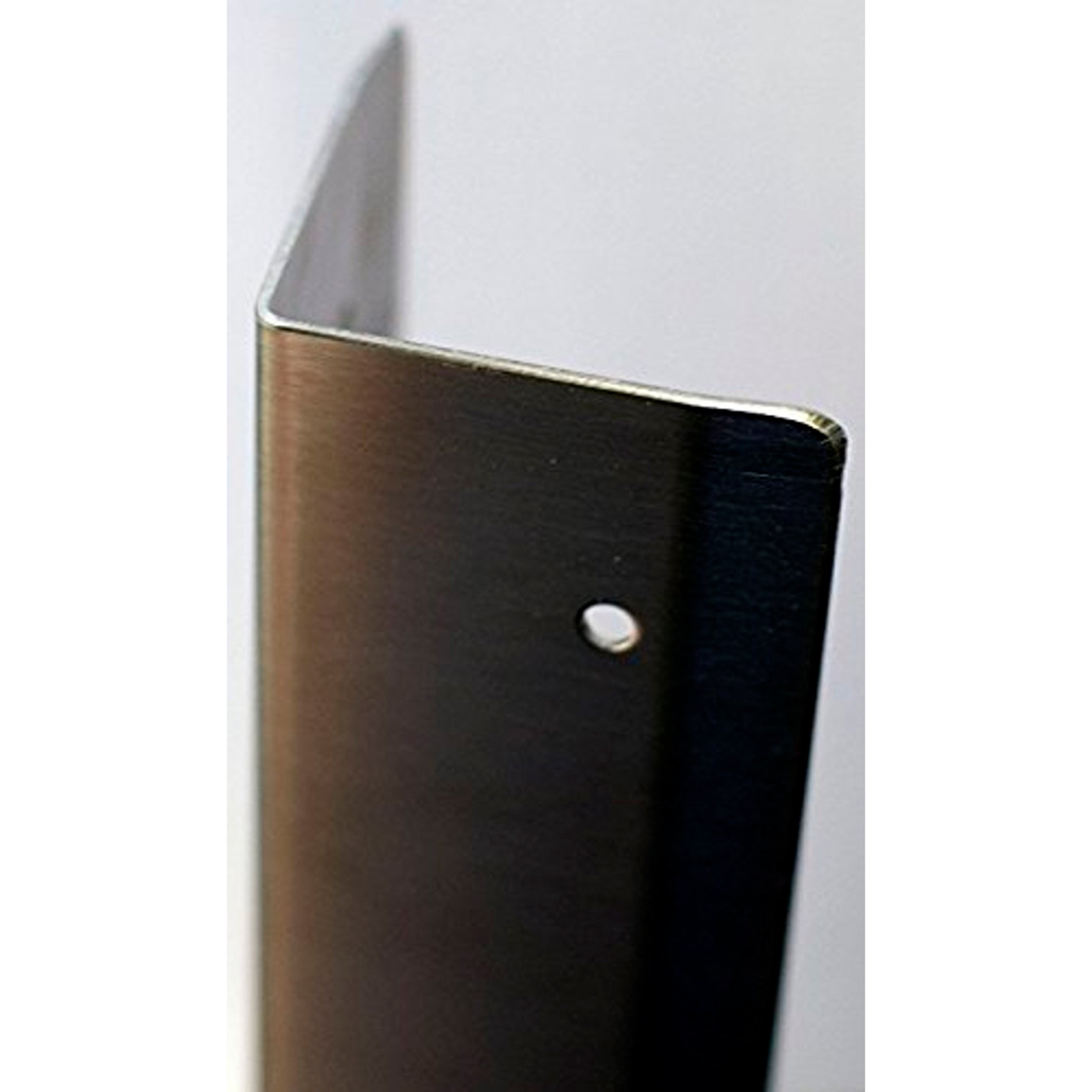 OmniMed 304500 Stainless Steel Corner Guard Screw Mount Style