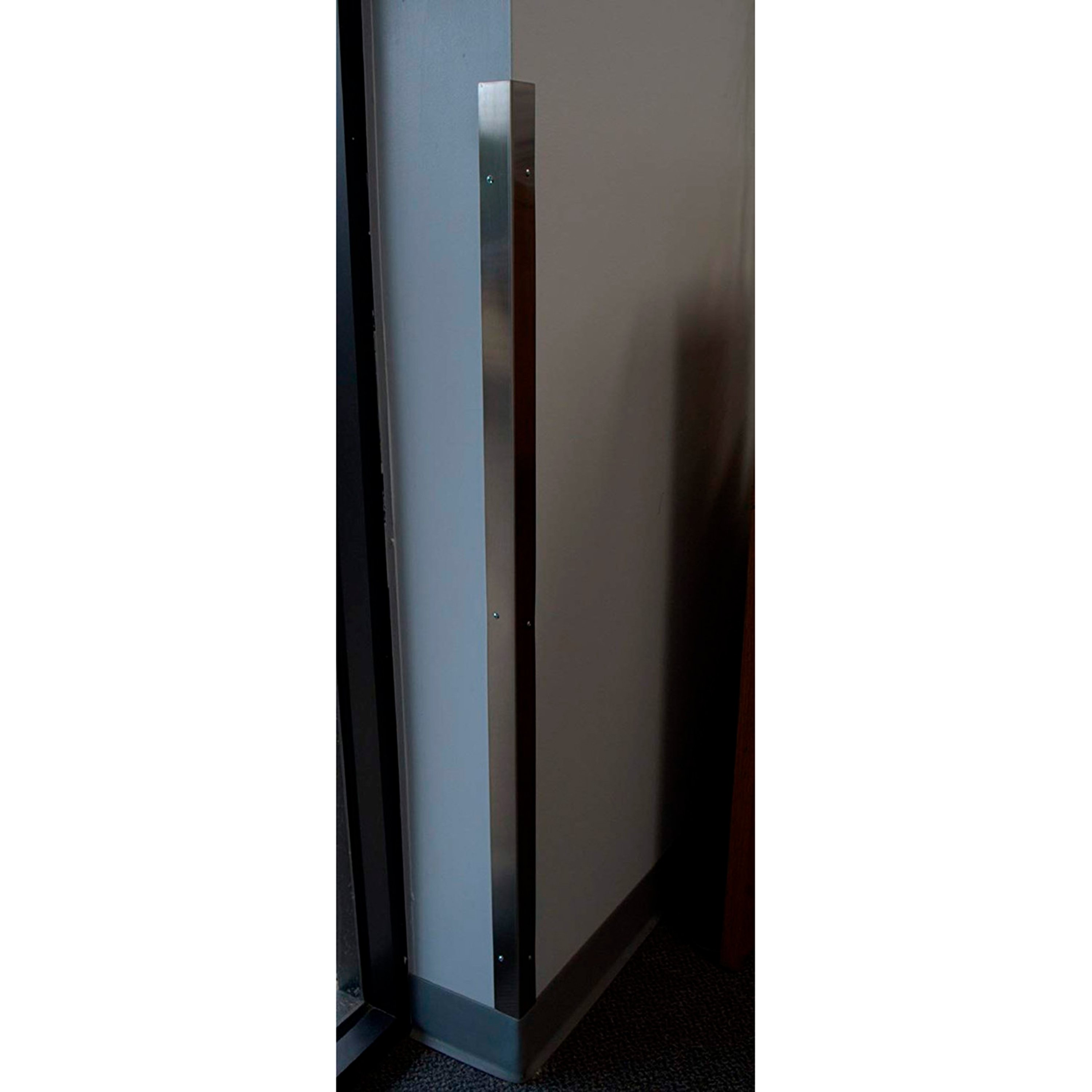 OmniMed 304500 Stainless Steel Corner Guard Screw Mount Style