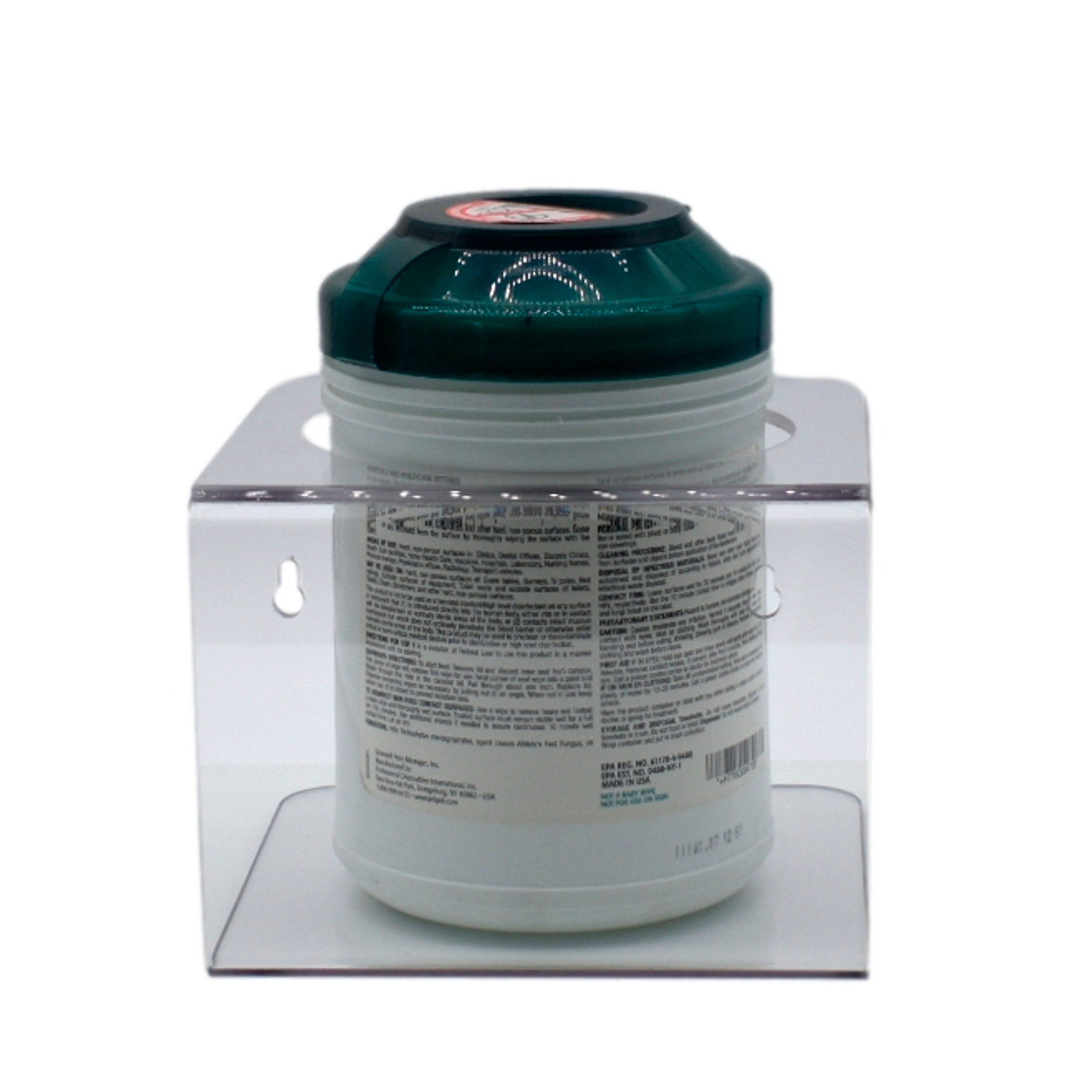 OmniMed 307302 PTEG Wall Mount Wipe Dispenser for Sani-Cloth Wipes 5.25 ...