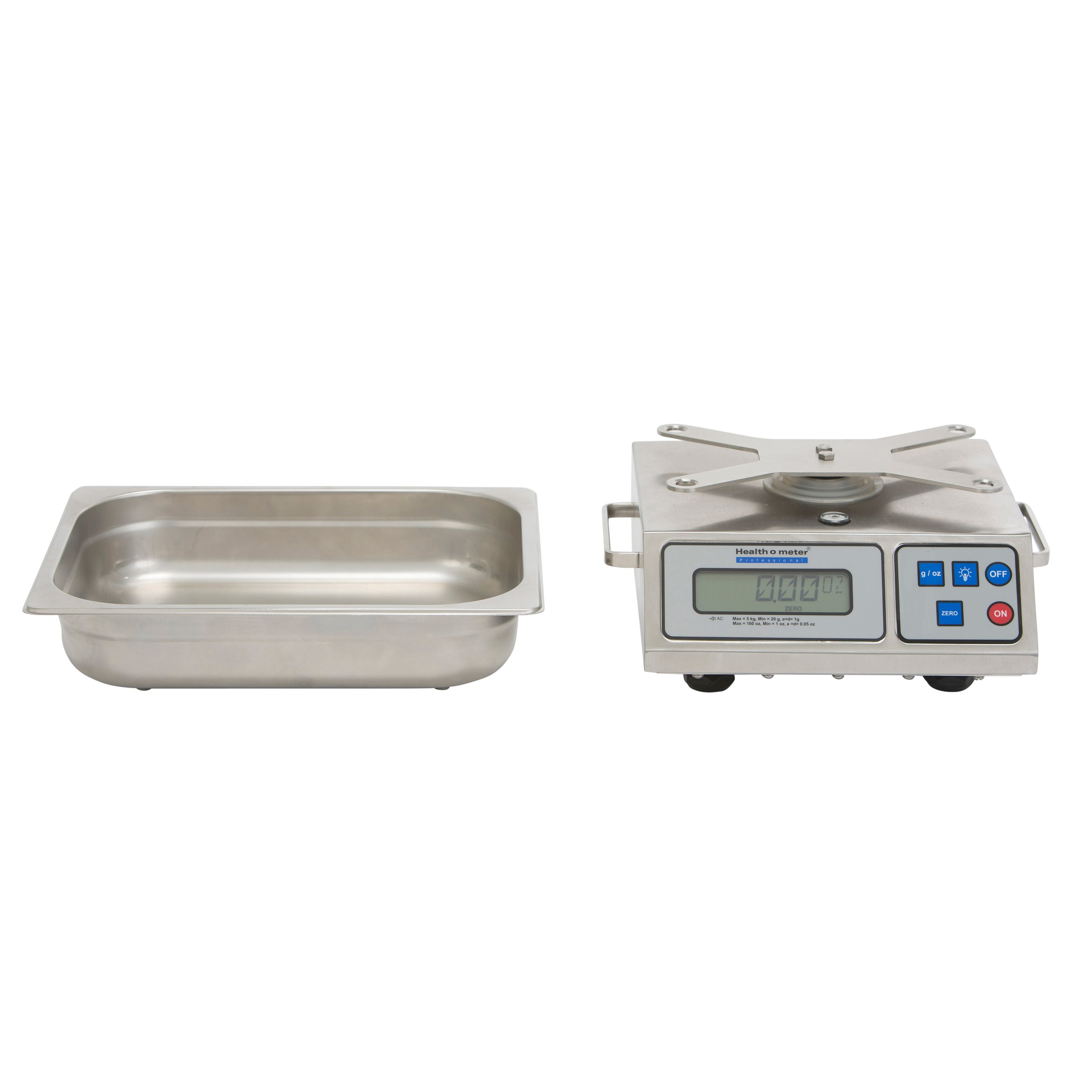 Stainless Steel Weighing Pan for 3400 & 3401 Series Scales