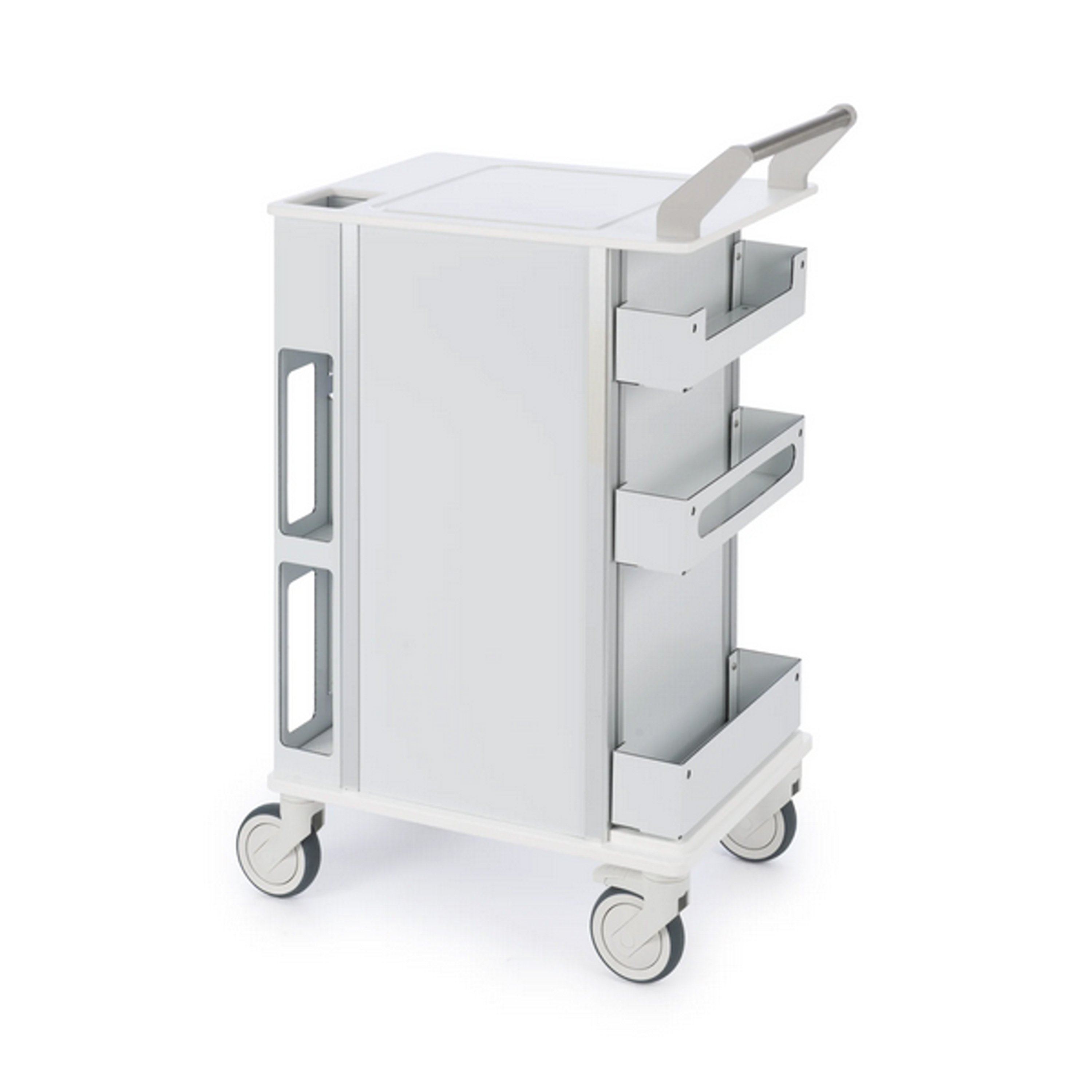 OmniMed 351008 Omni Enhanced Phlebotomy Cart with 5 Drawers