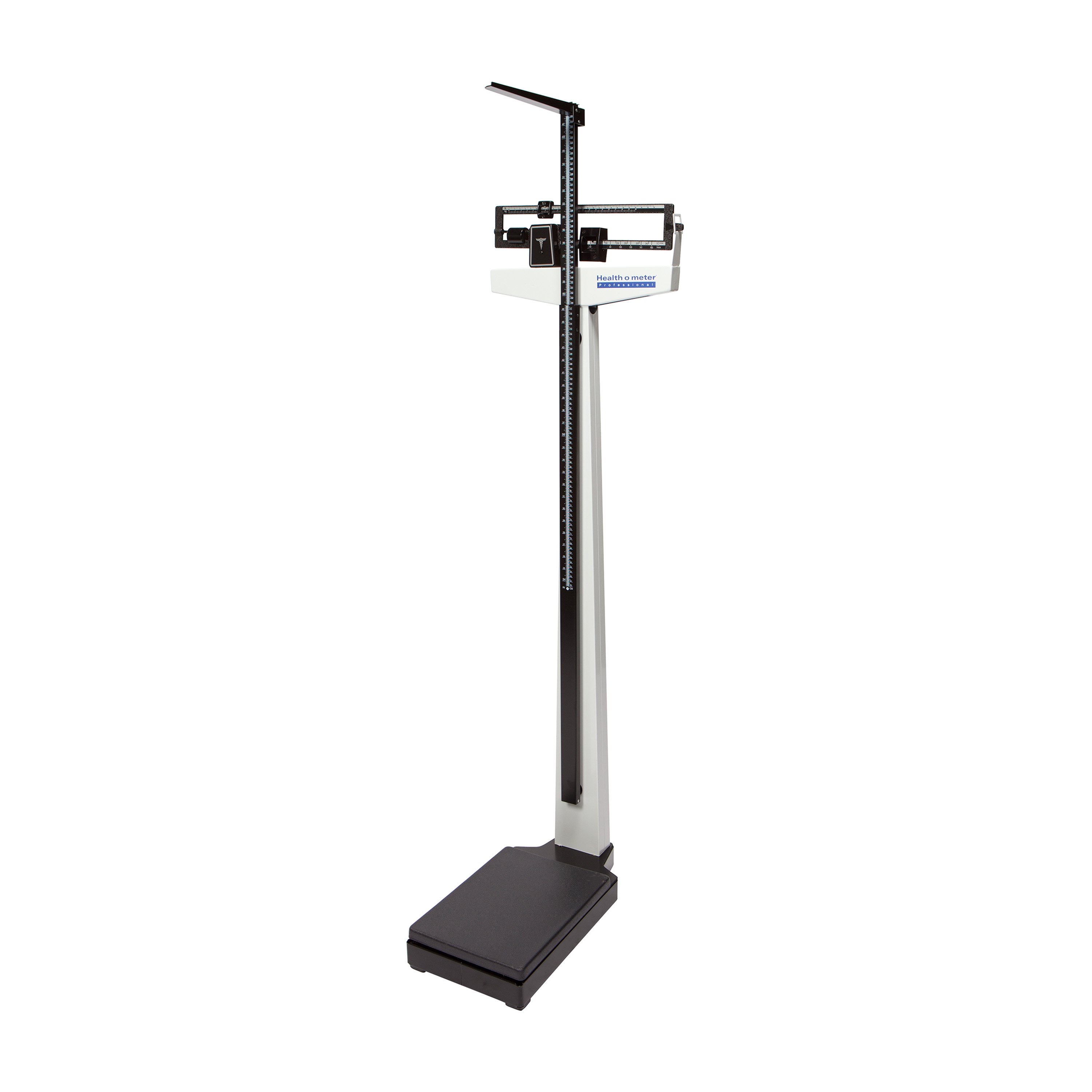 Health o Meter Mechanical Beam Scale with Height Rod
