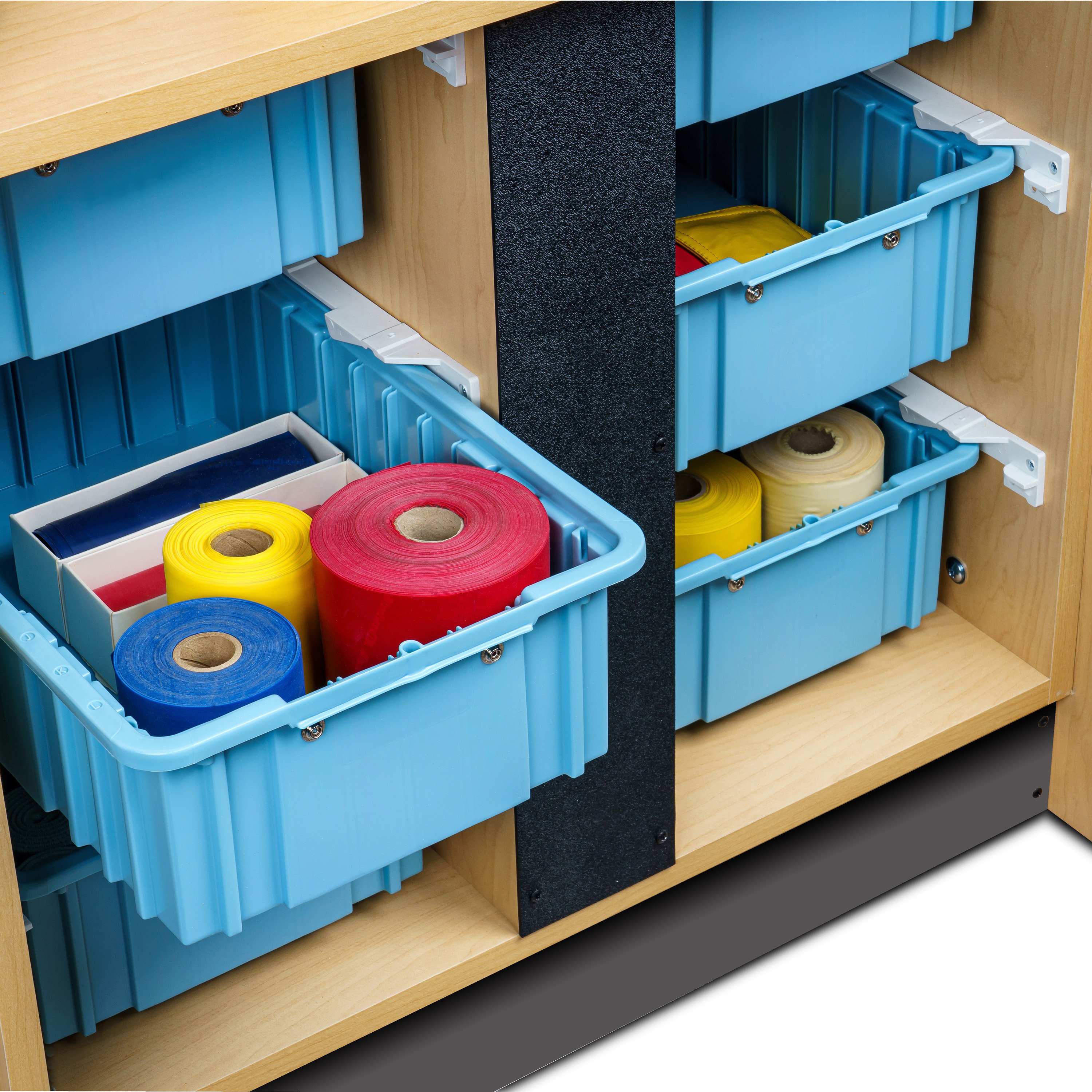 Clinton Industries 5231 Tall PT Cabinet with 6 Storage Bins Only