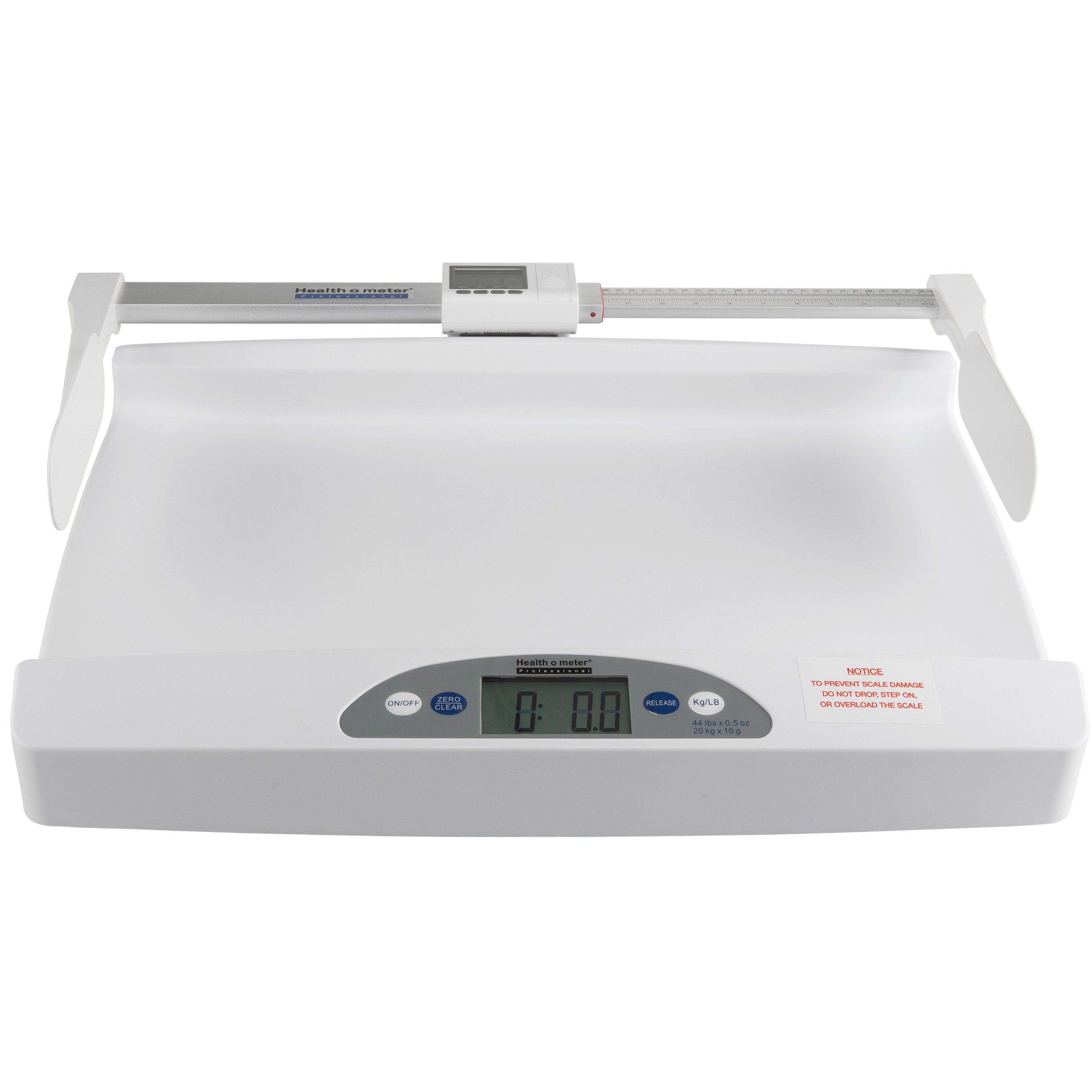 Pediatric Extra-Wide Tray Scale with Digital Height Rod