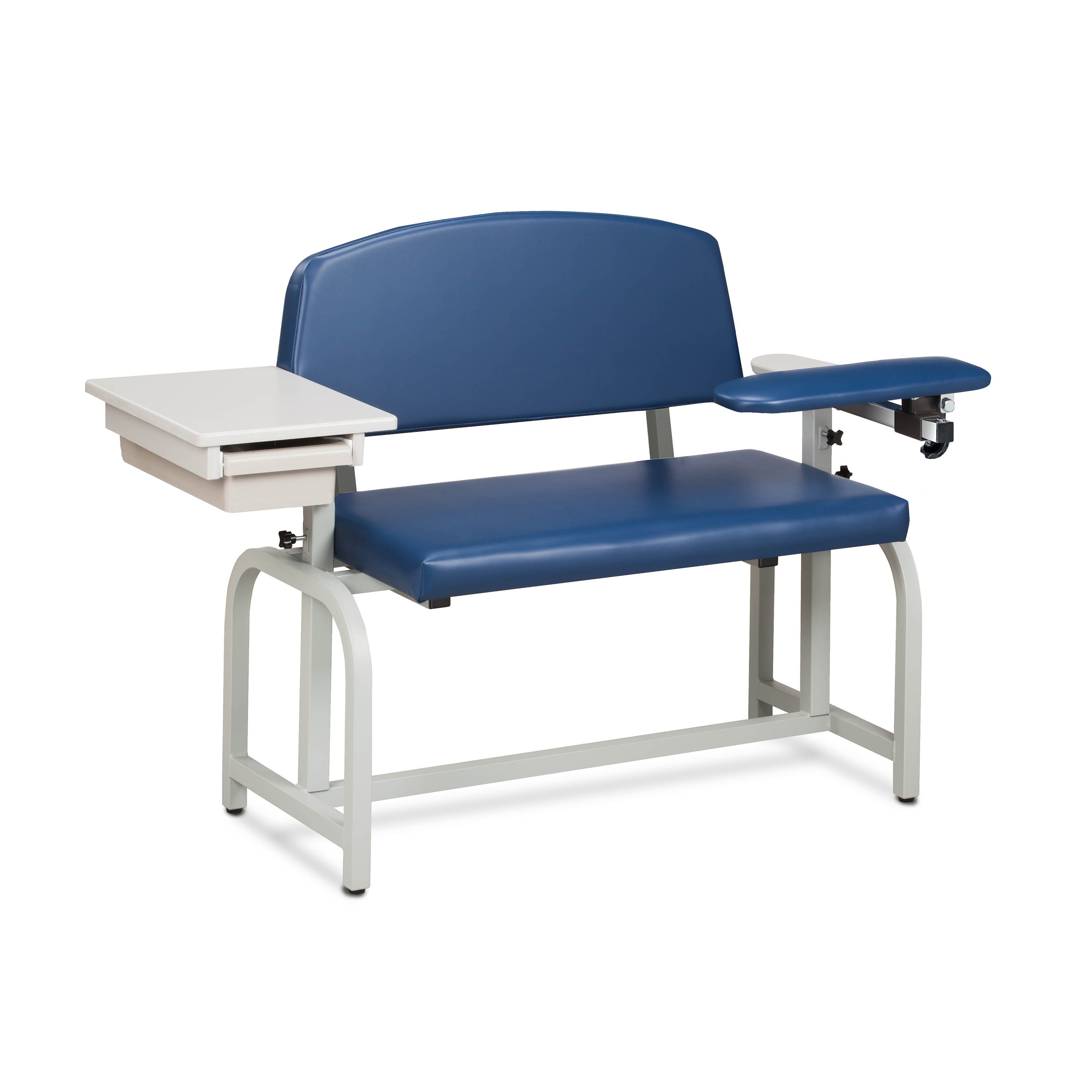 Clinton 66002 Lab X Series Extra-Wide Blood Drawing Chair with Padded ...