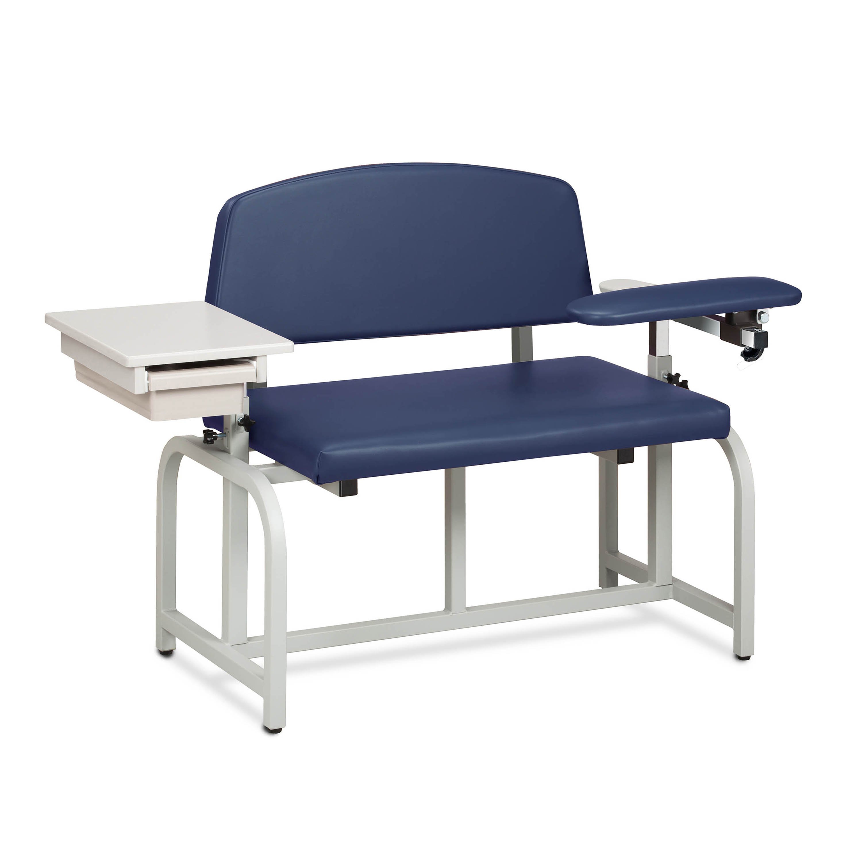 Clinton 66002B Lab X Series Bariatric Blood Drawing Chair with Padded ...