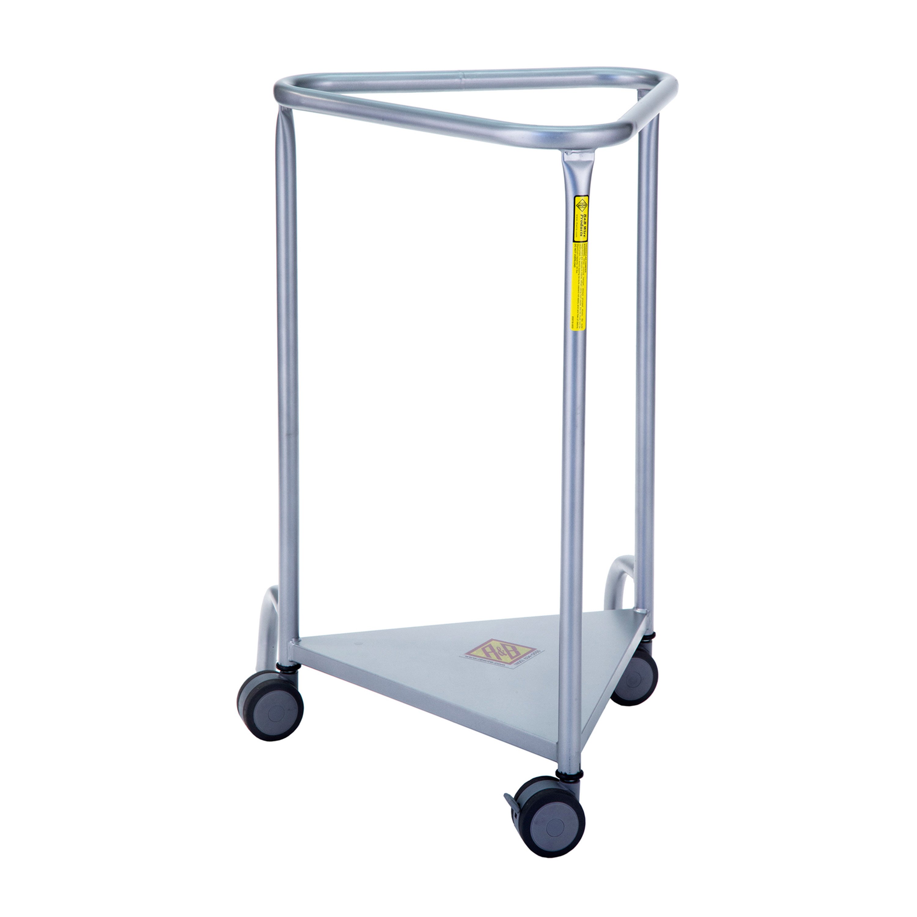 R&B Wire 669SSNL Deluxe Triangular Linen Hamper