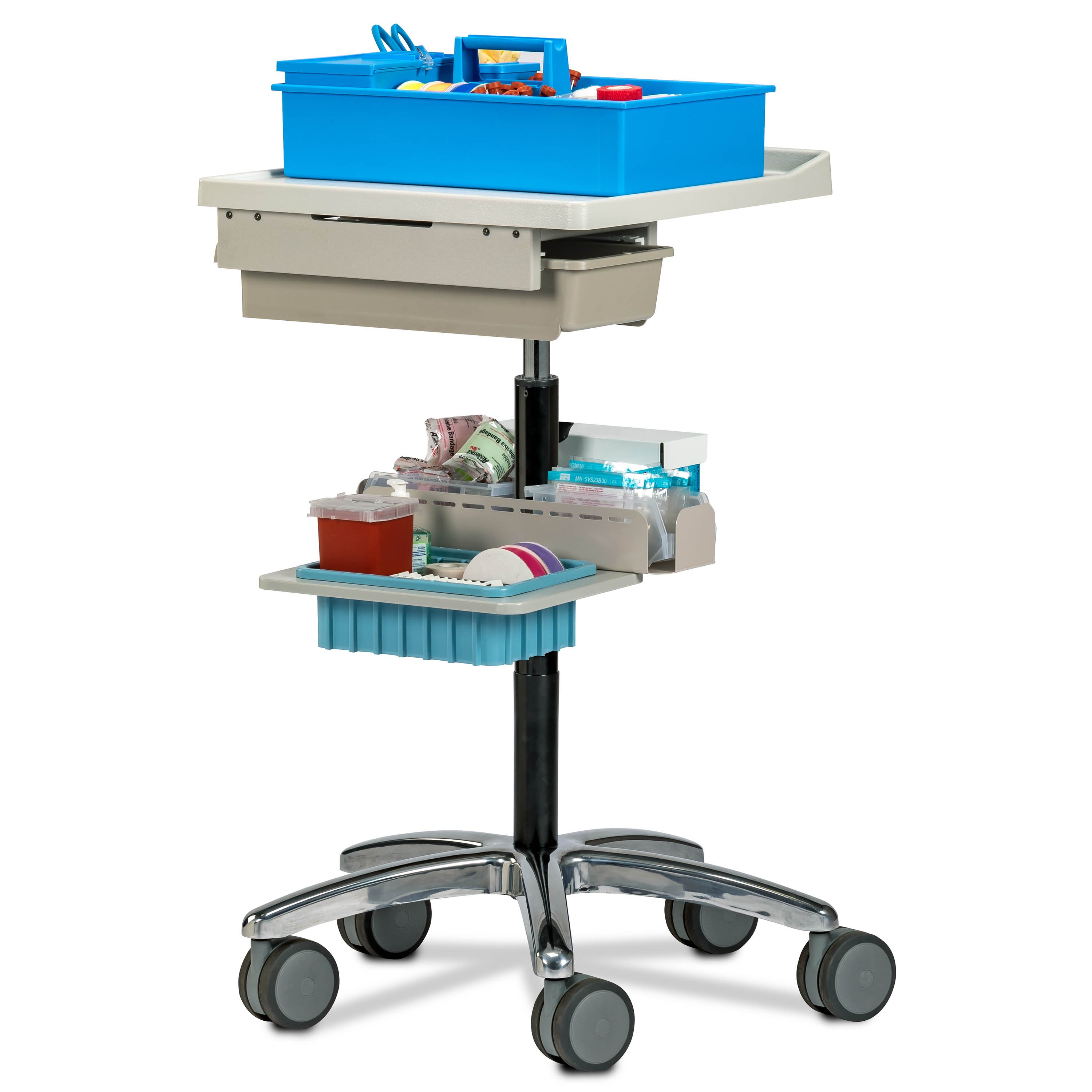 Clinton 67002 Phlebotomy Store & Go Cart