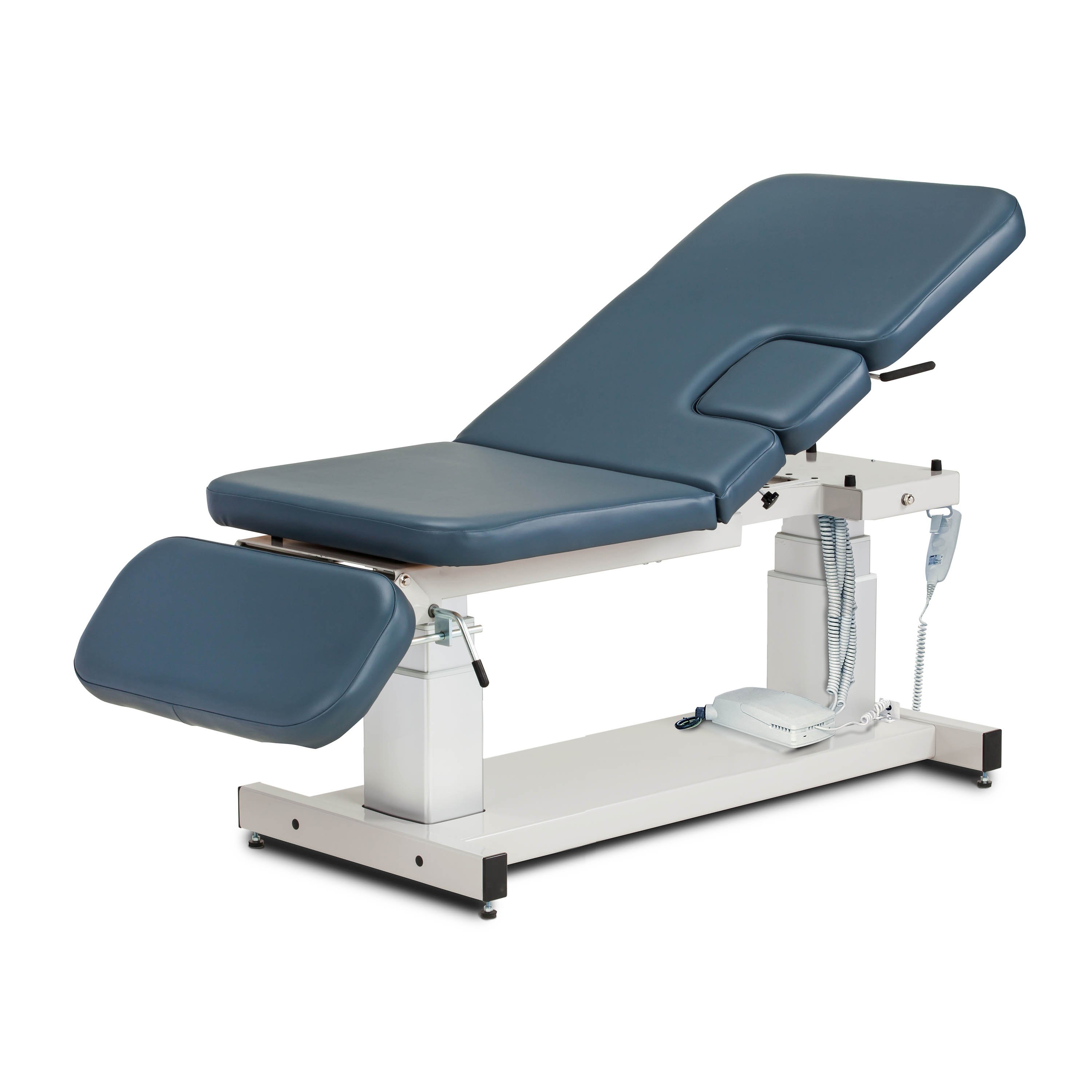 Clinton 80073 27" Wide Imaging Trendelenburg Power Table 3-Section Top