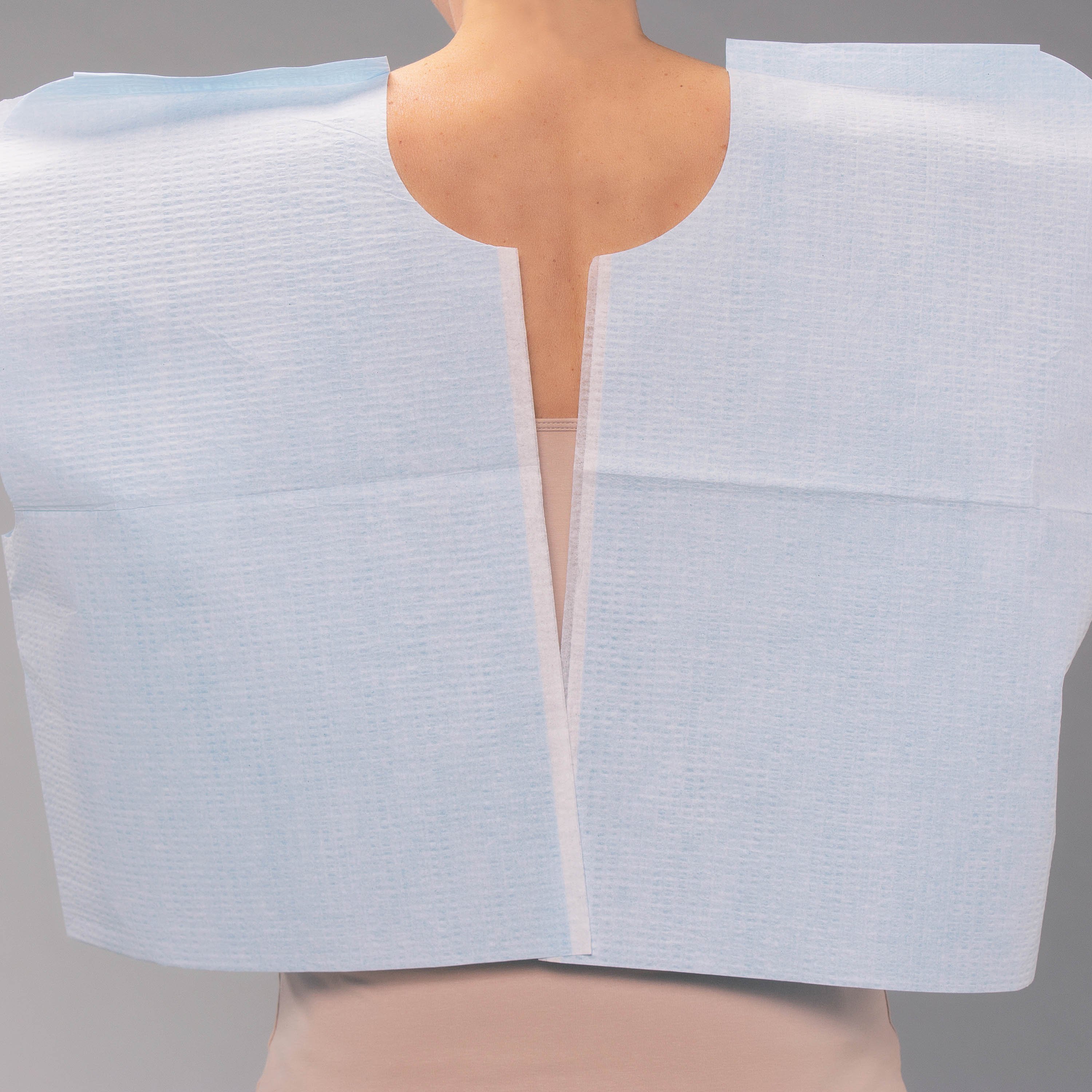 TIDI Products Choice Exam Capes Tissue/Poly/Tissue Waffle 30" x 21"