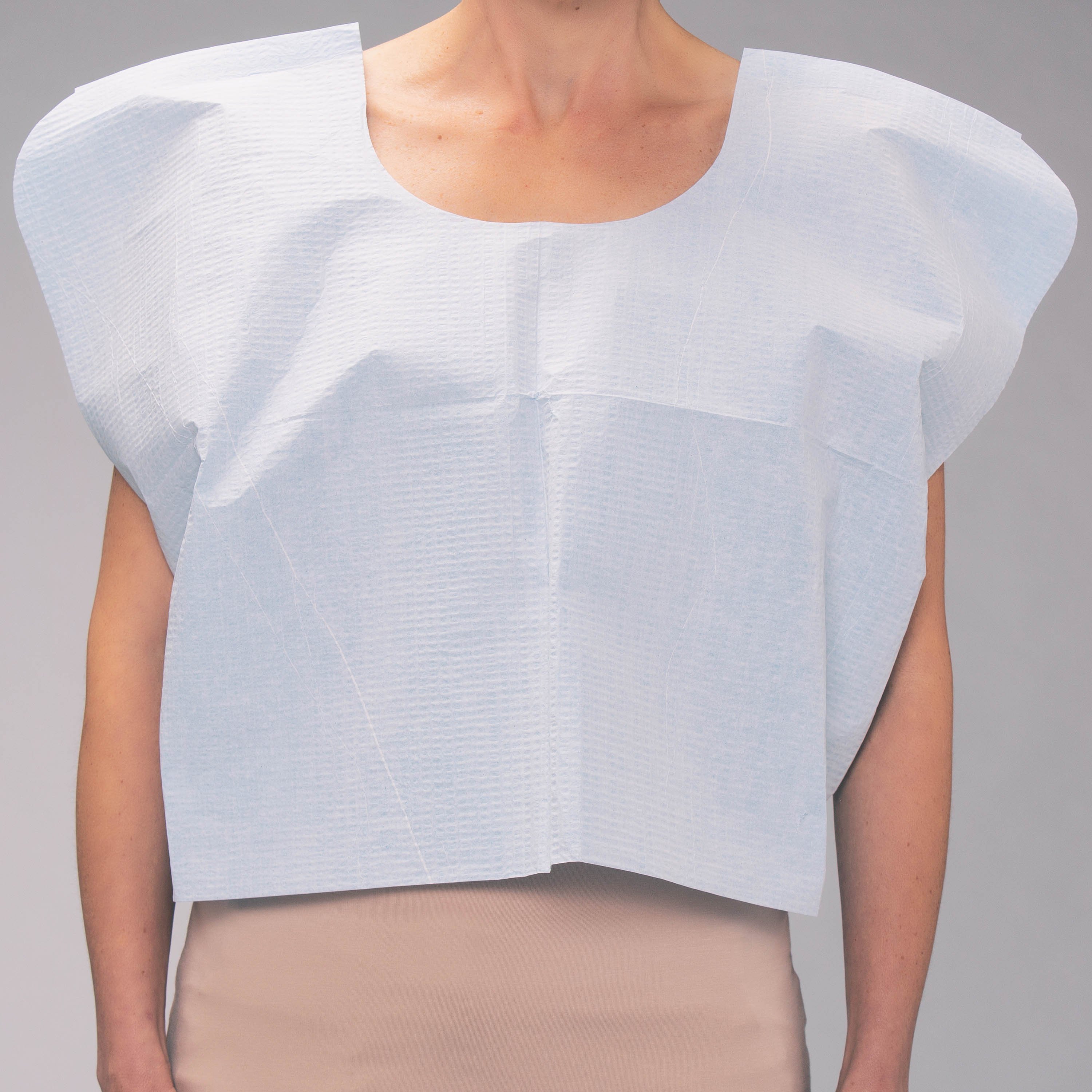 TIDI Products Choice Exam Capes Tissue/Poly/Tissue Waffle 30" x 21"