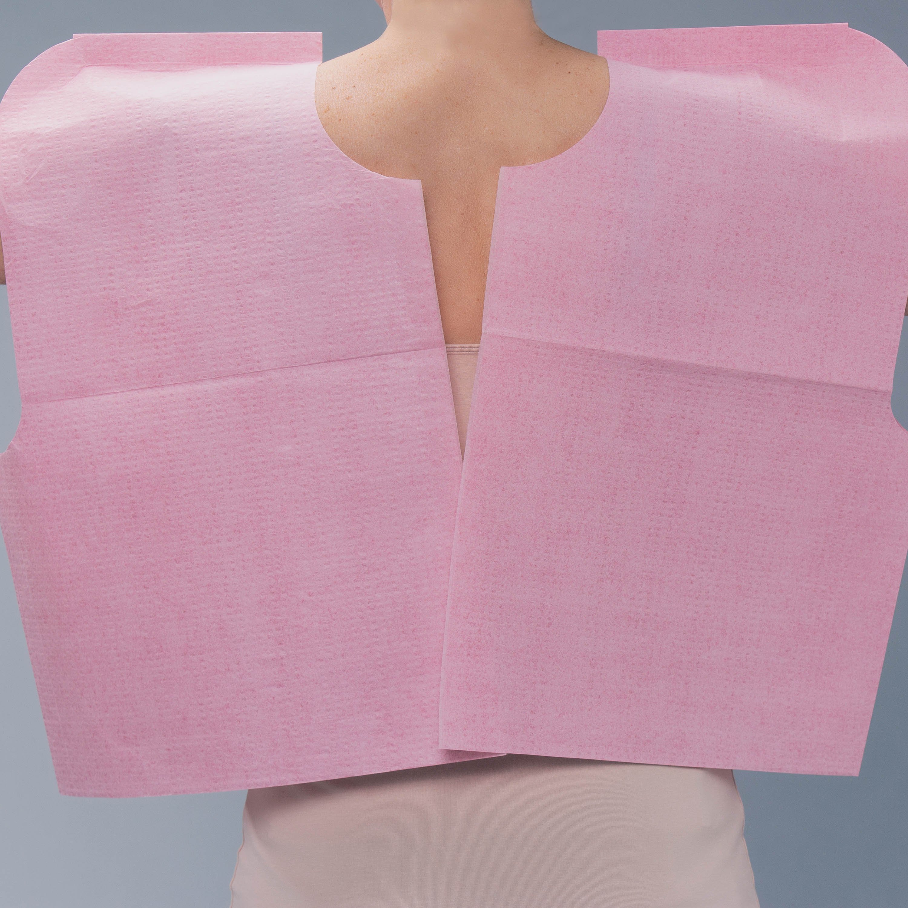 TIDI Products Choice Exam Capes Tissue/Poly/Tissue Waffle 30" x 21"