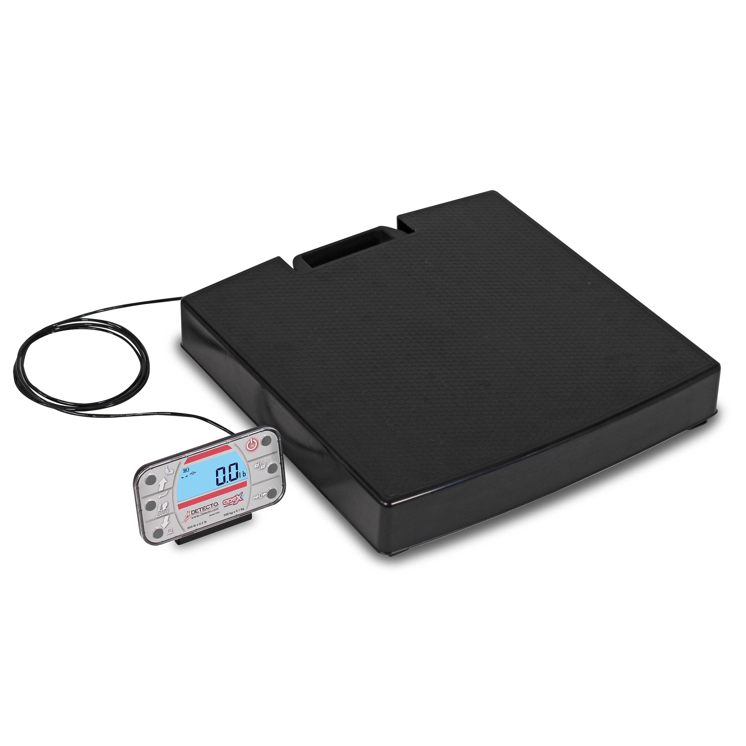 Detecto APEX-RI Remote Indicator Portable Digital Scale 600lb Capacity