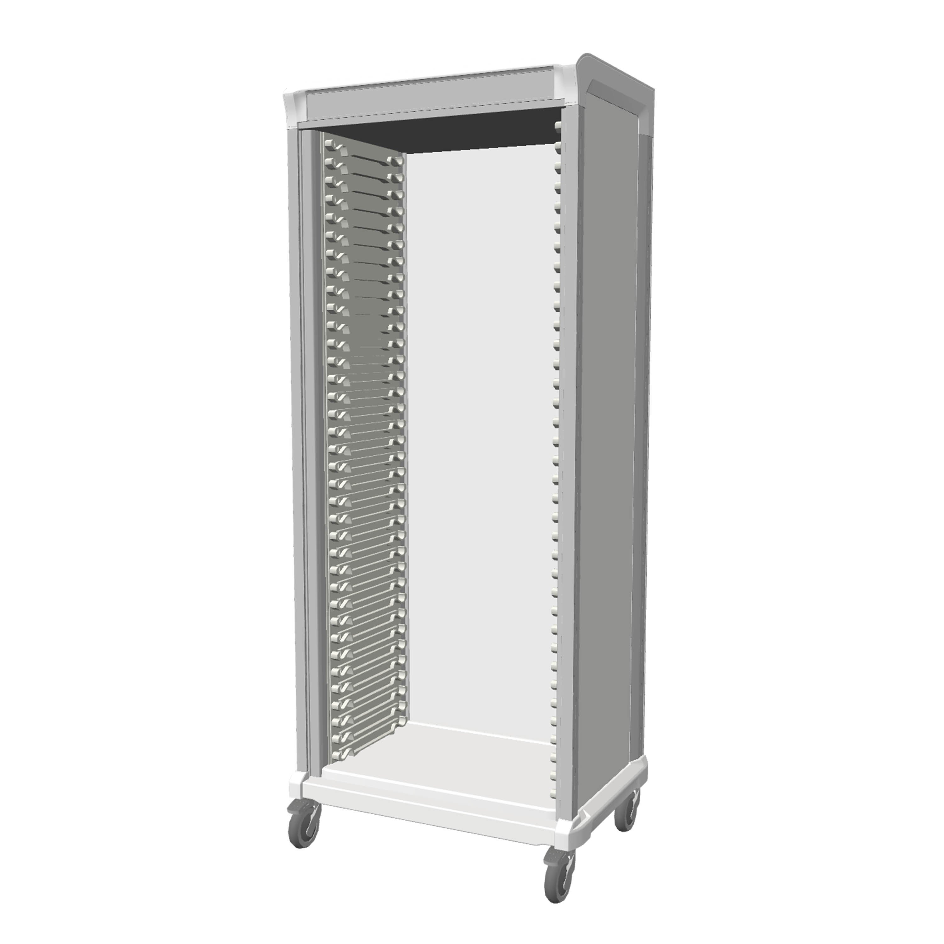 Pegasus Apollo E Type Medical Storage Cart with 4 Panels