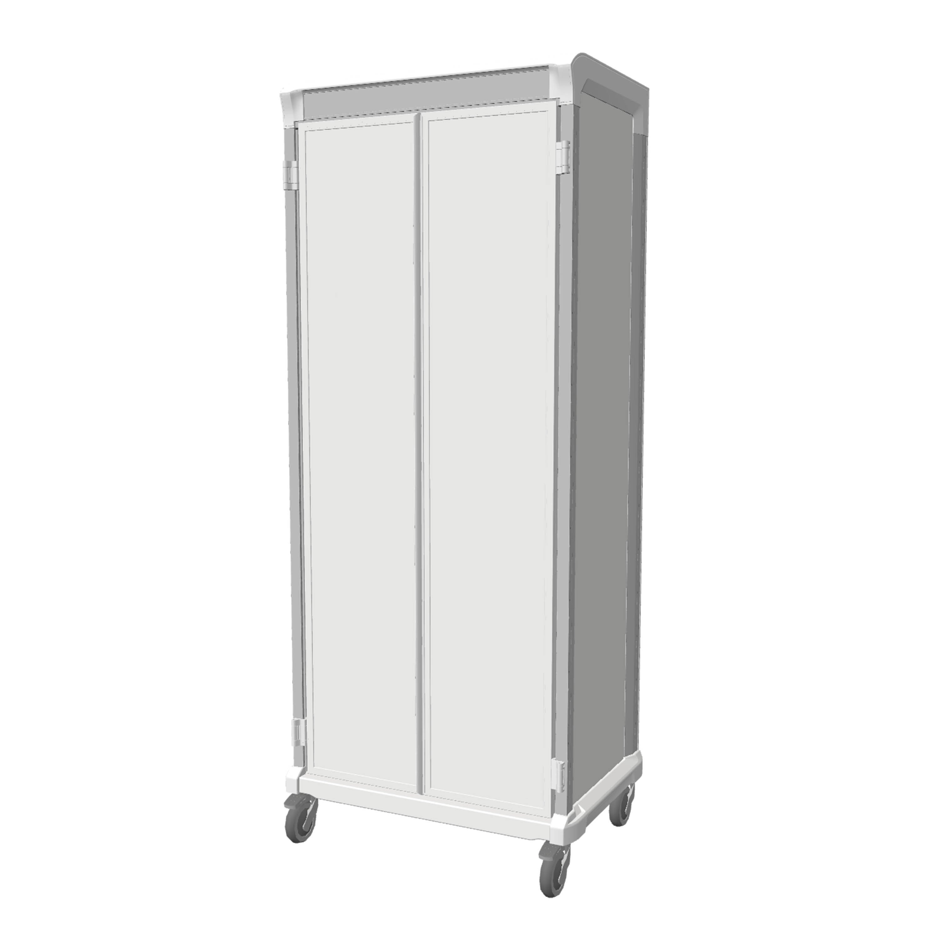 Pegasus Apollo E Type Medical Storage Cart with 4 Panels