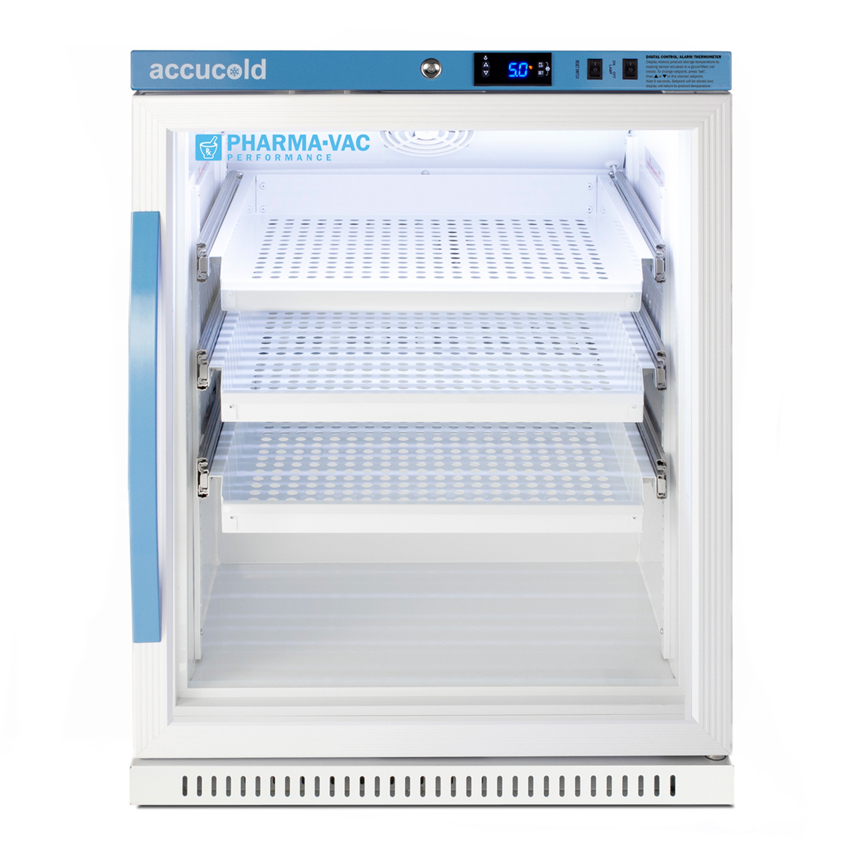 Accucold ARG6PVDR Vaccine Refrigerator with Removable Drawers
