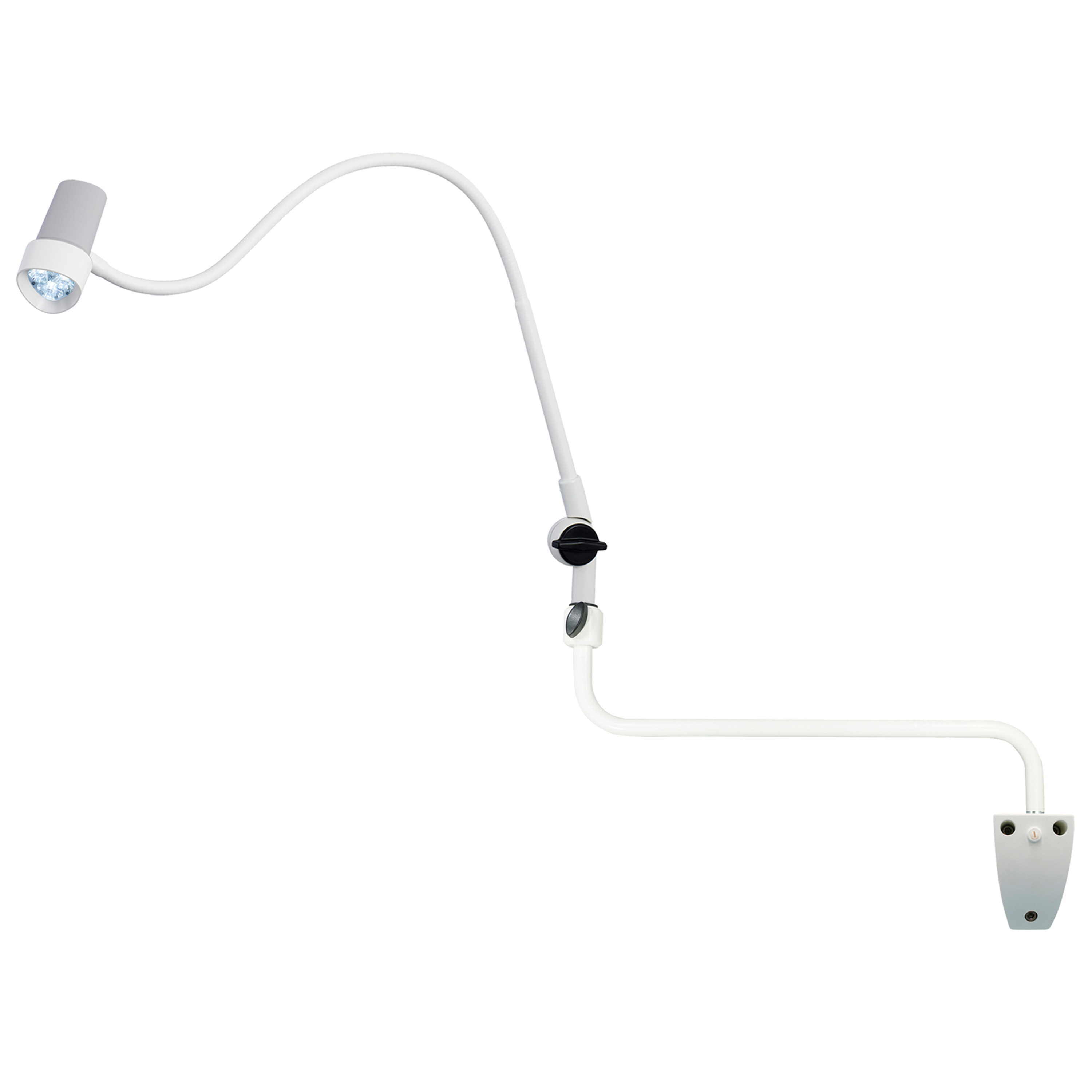 HALUX N30-1 P SGV Exam Light, 38.6" Arm, Side Mount (Base Joint)