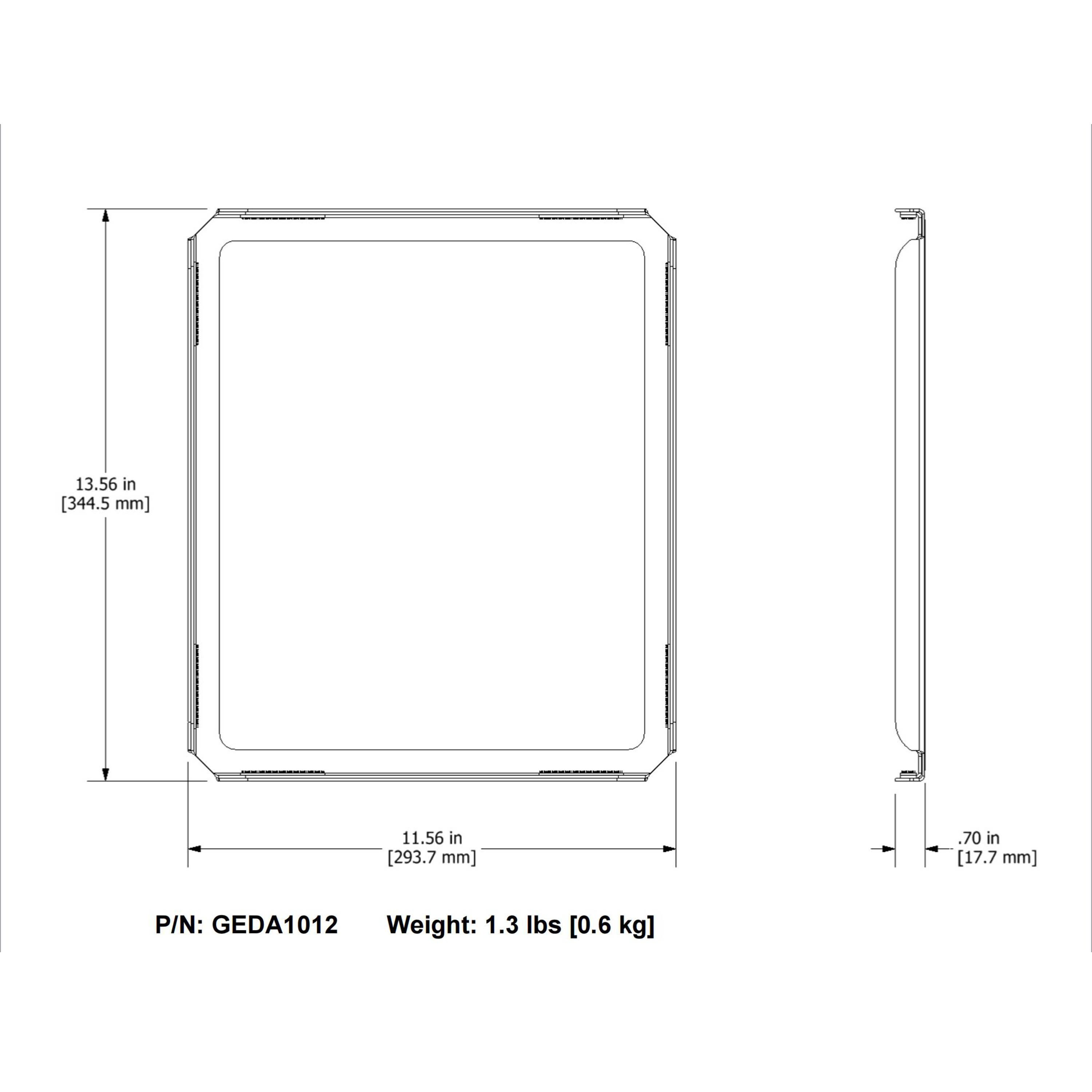 RC Imaging Grid Pro Aluminum Drop-On Encasement (Grid Cap)