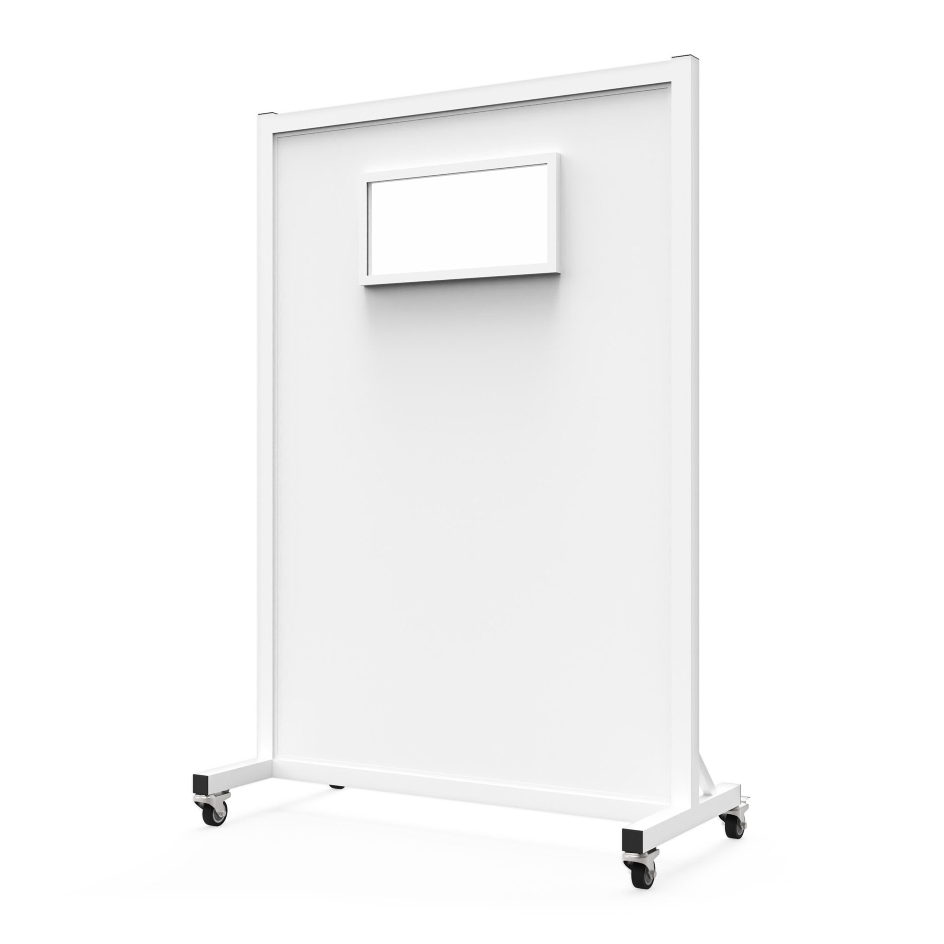 Phillips Safety LB-1224 Mobile Lead Barrier with Glass Window