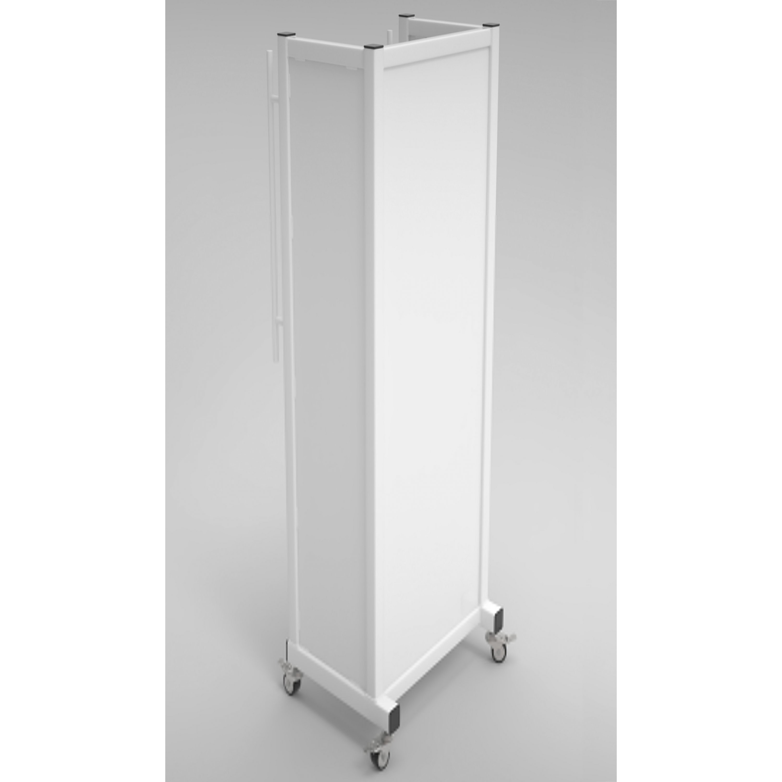 Phillips Safety LB-MB-4821 Standing Mobile Shield X-Ray Protective Barrier