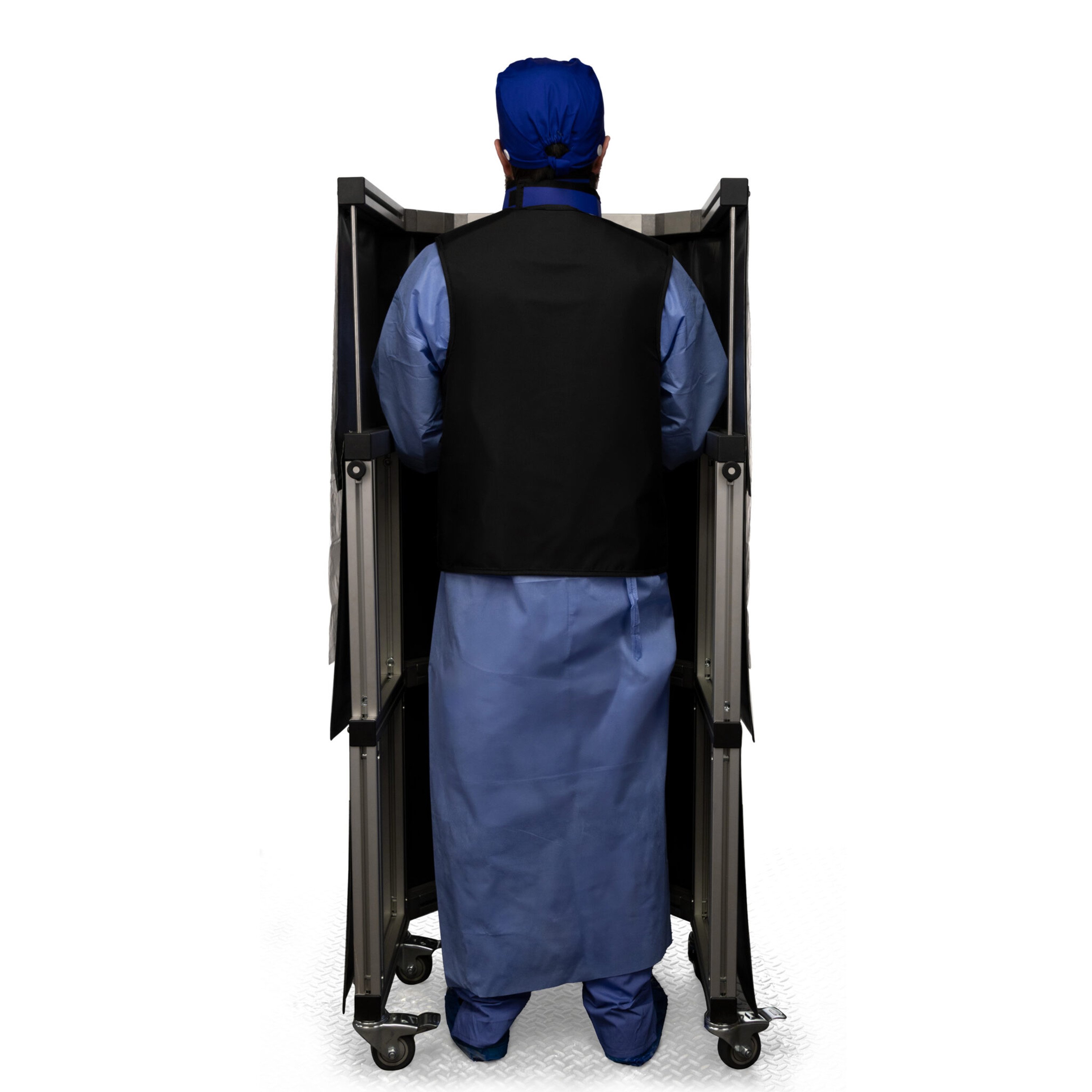 Phillip Safety LB-MB-AHWB Adjustable Height Mobile Lead Barrier