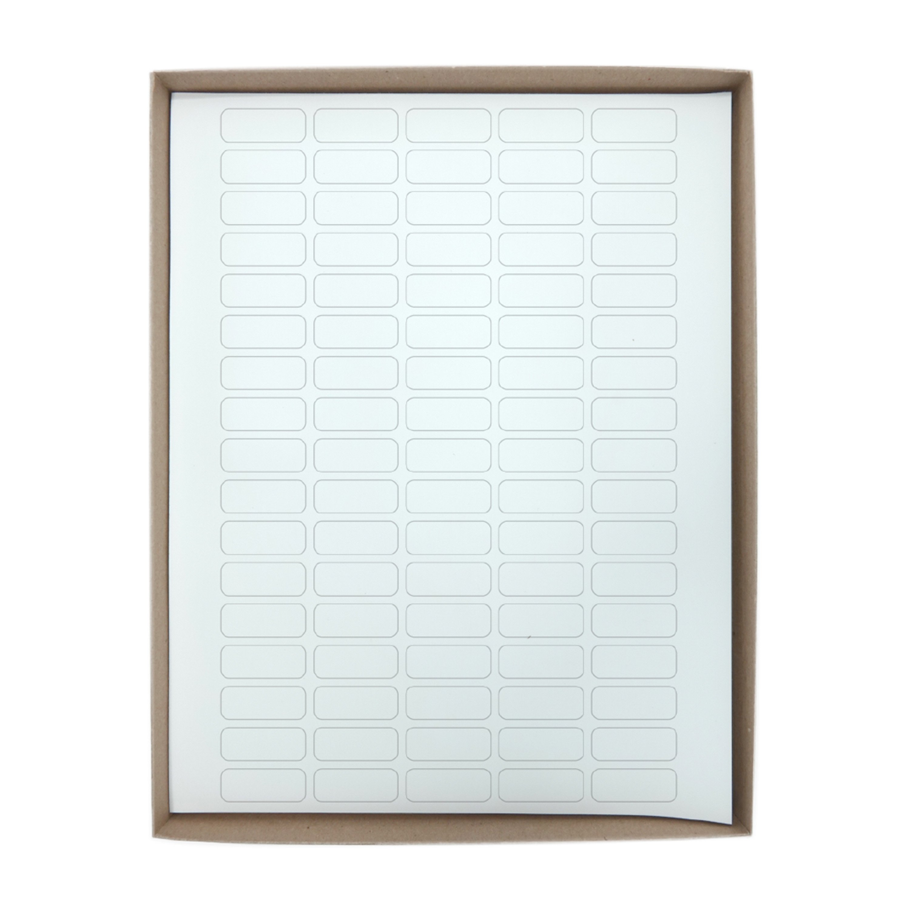 Cryogenic Label Sheet for 1.5-2.0 mL Tubes - 33 mm x 13 mm