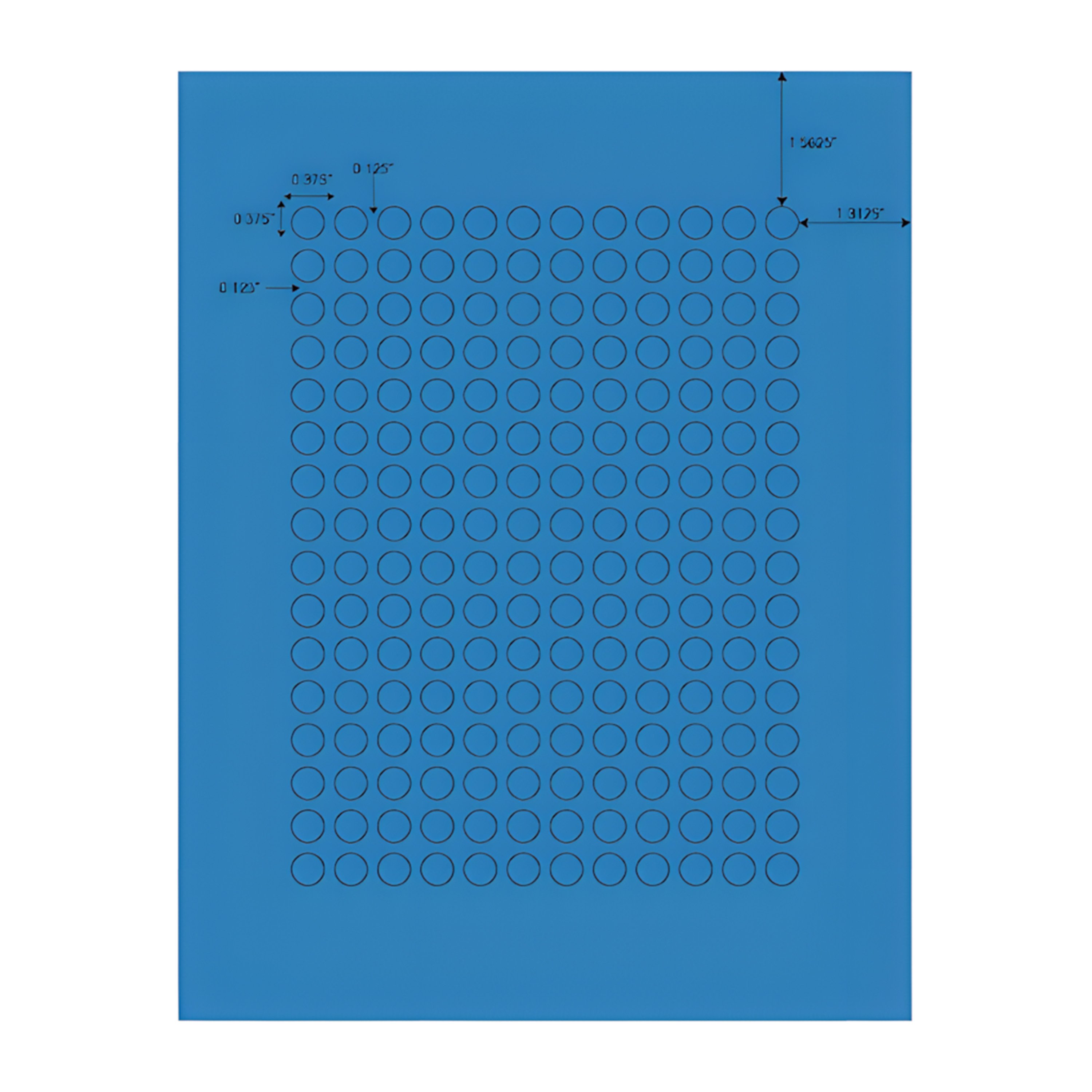 Cryogenic Label Sheet for 0.5-1.5 mL Tubes - 9.5 mm Dots