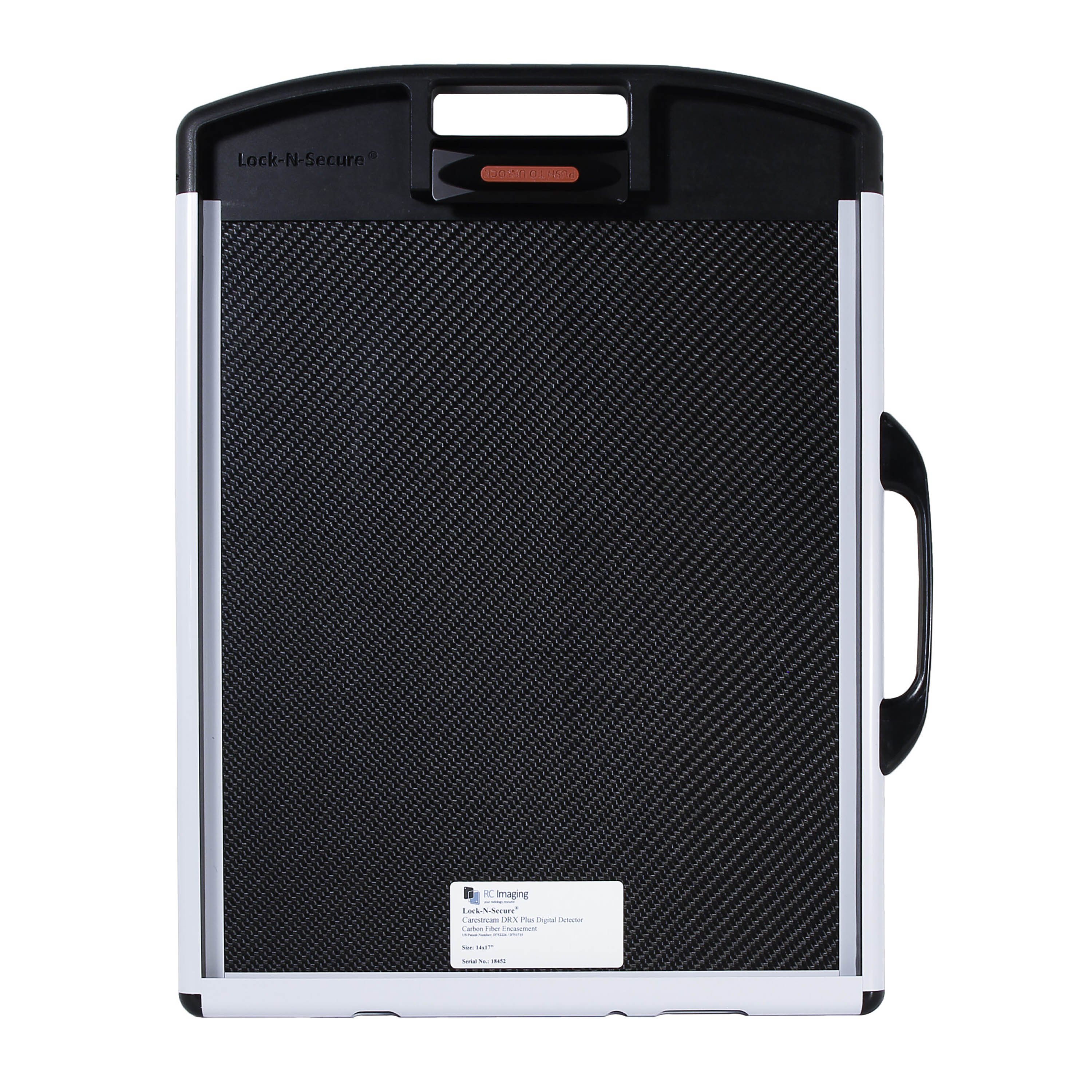 Lock-N-Secure DR Panel Protector 14"x17" Top & Side Handles Carbon ...