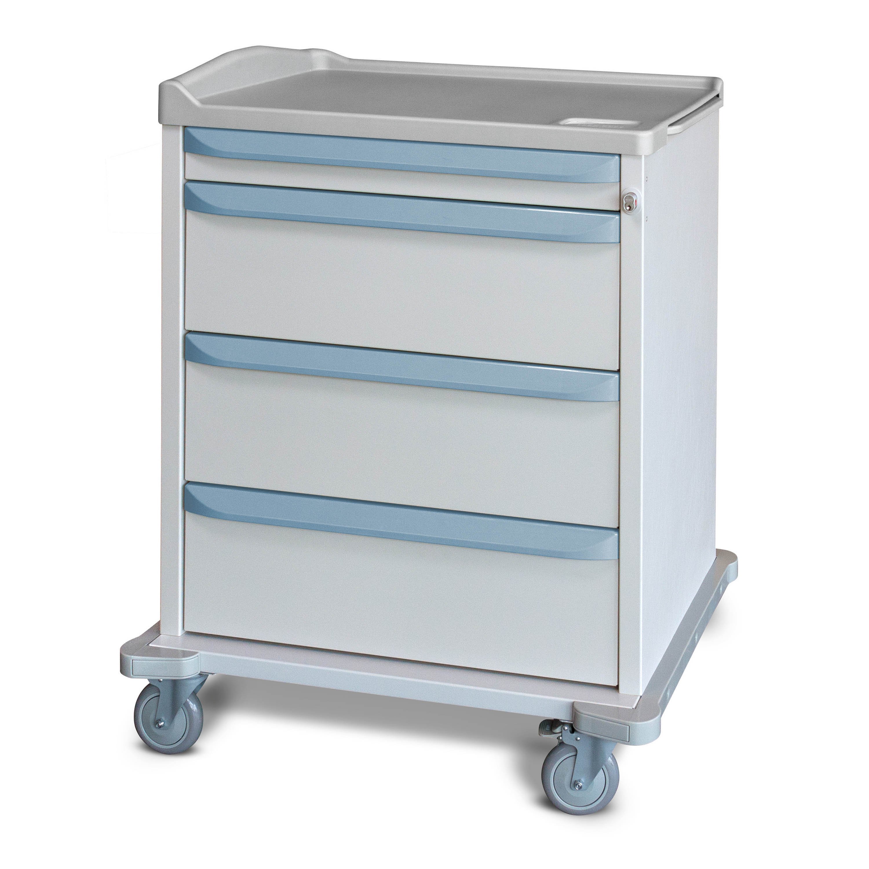Capsa M-Series M4PC 4-Drawer Punch Card Medication Cart