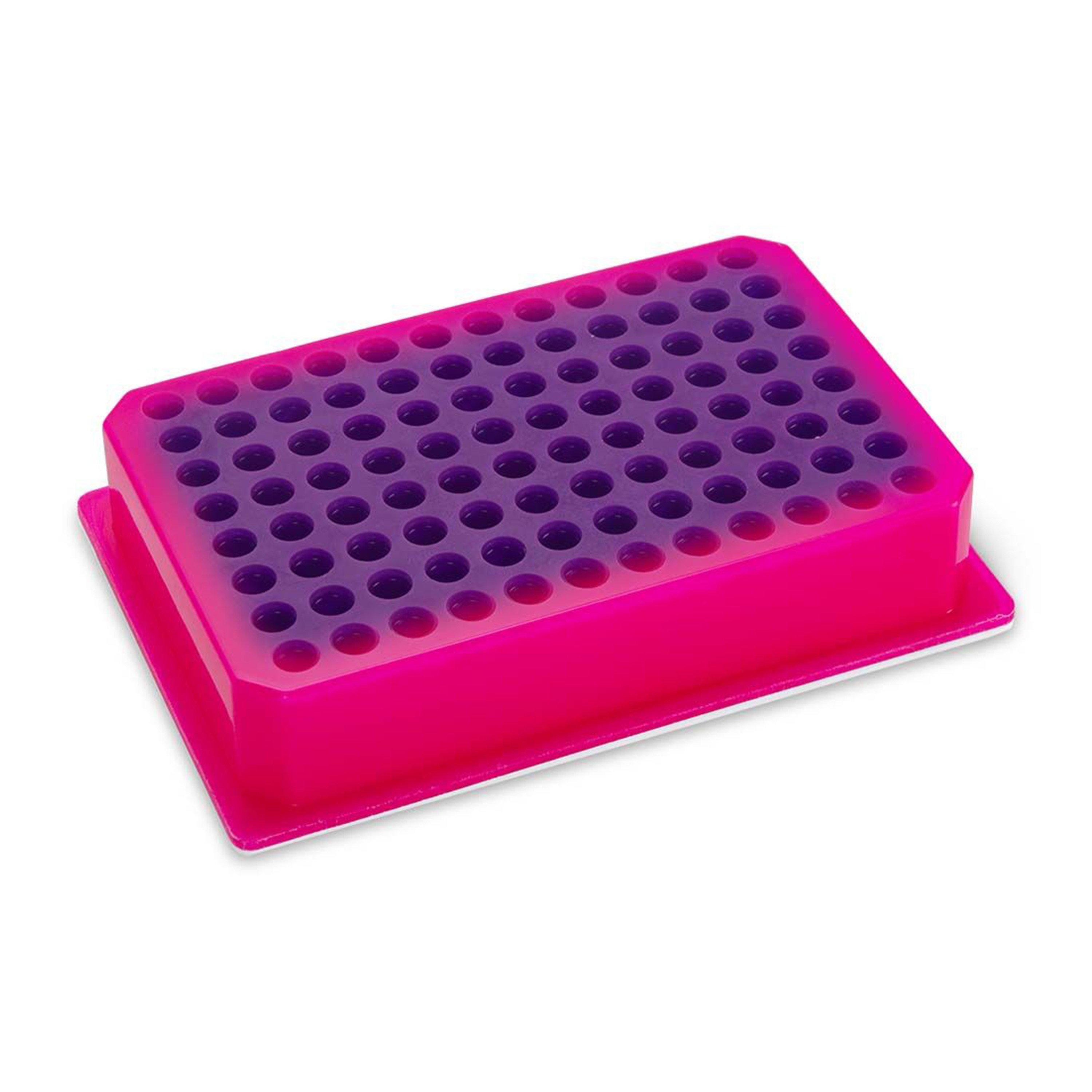 Globe Scientific 96-Well PCR Cold Work Rack for Plates & Strips