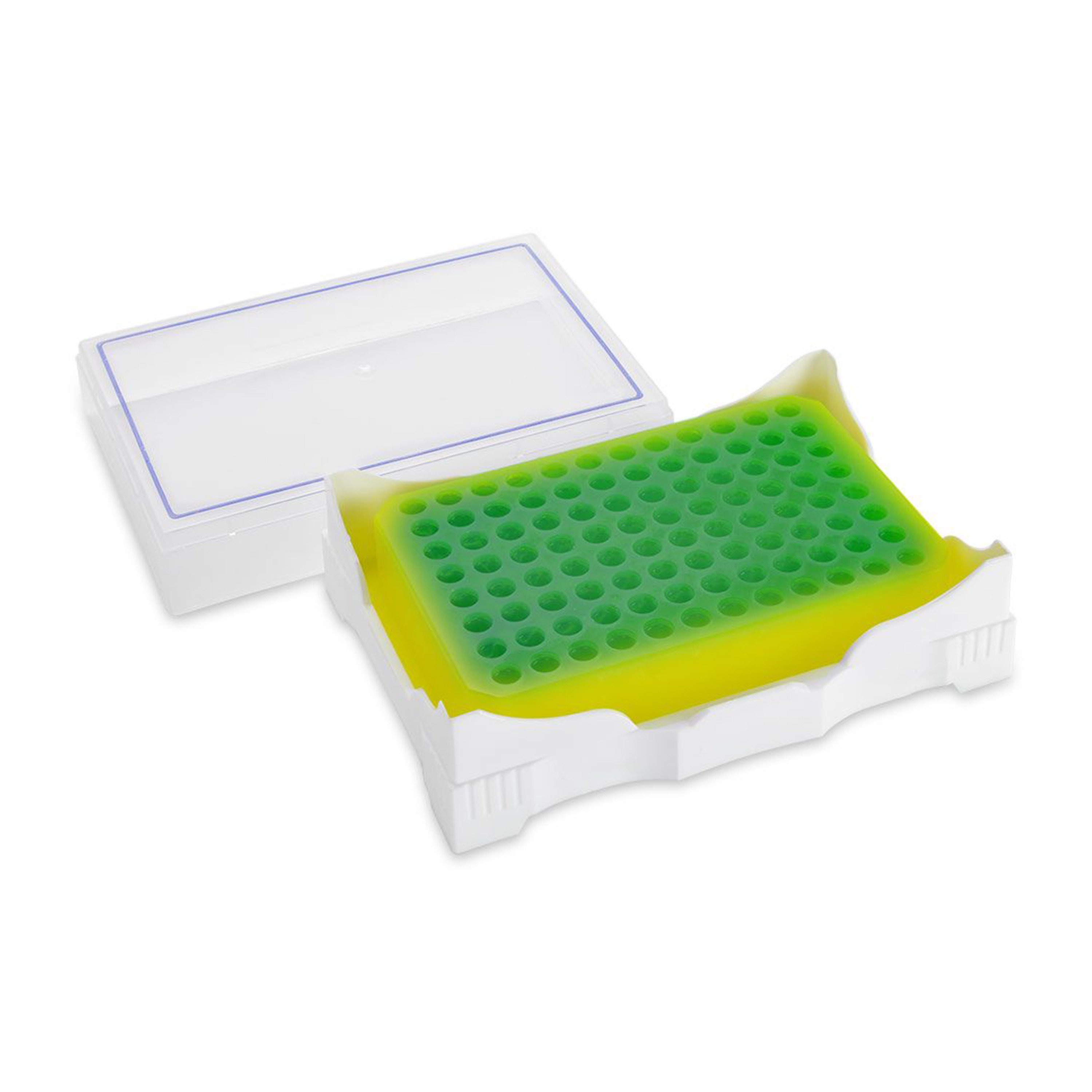 Globe Scientific 96-Well PCR Cold Work Rack for Plates & Strips
