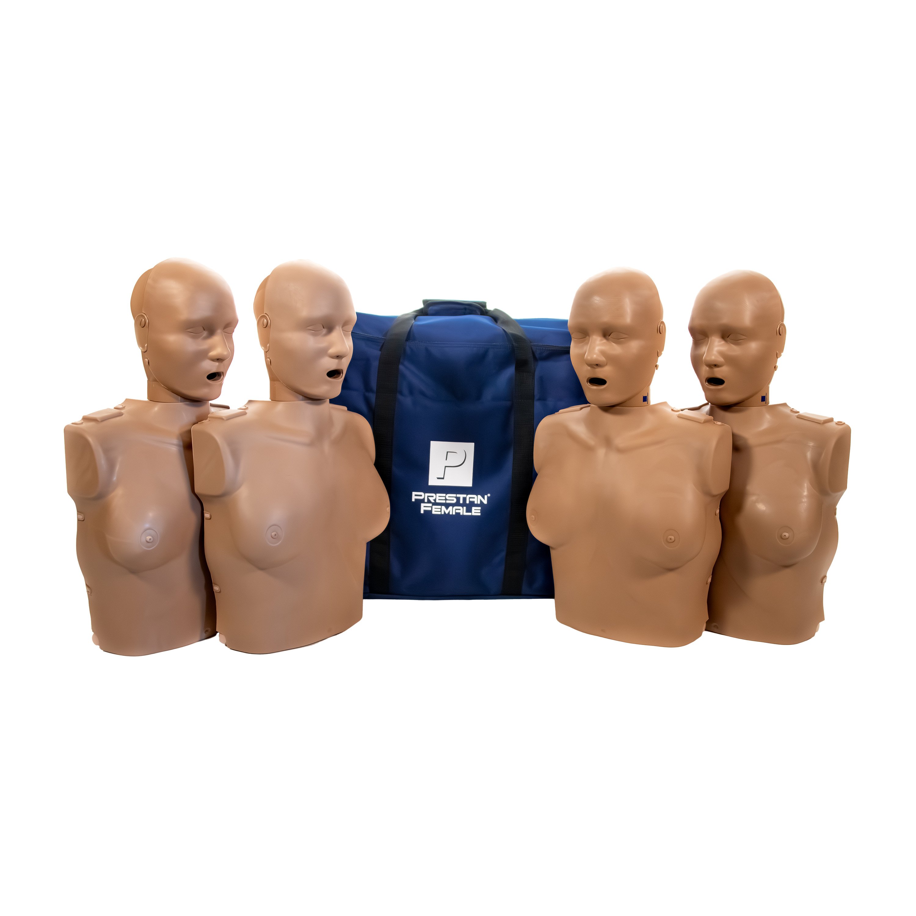 Prestan Professional Female Manikin with CPR Feedback, 4-Pack