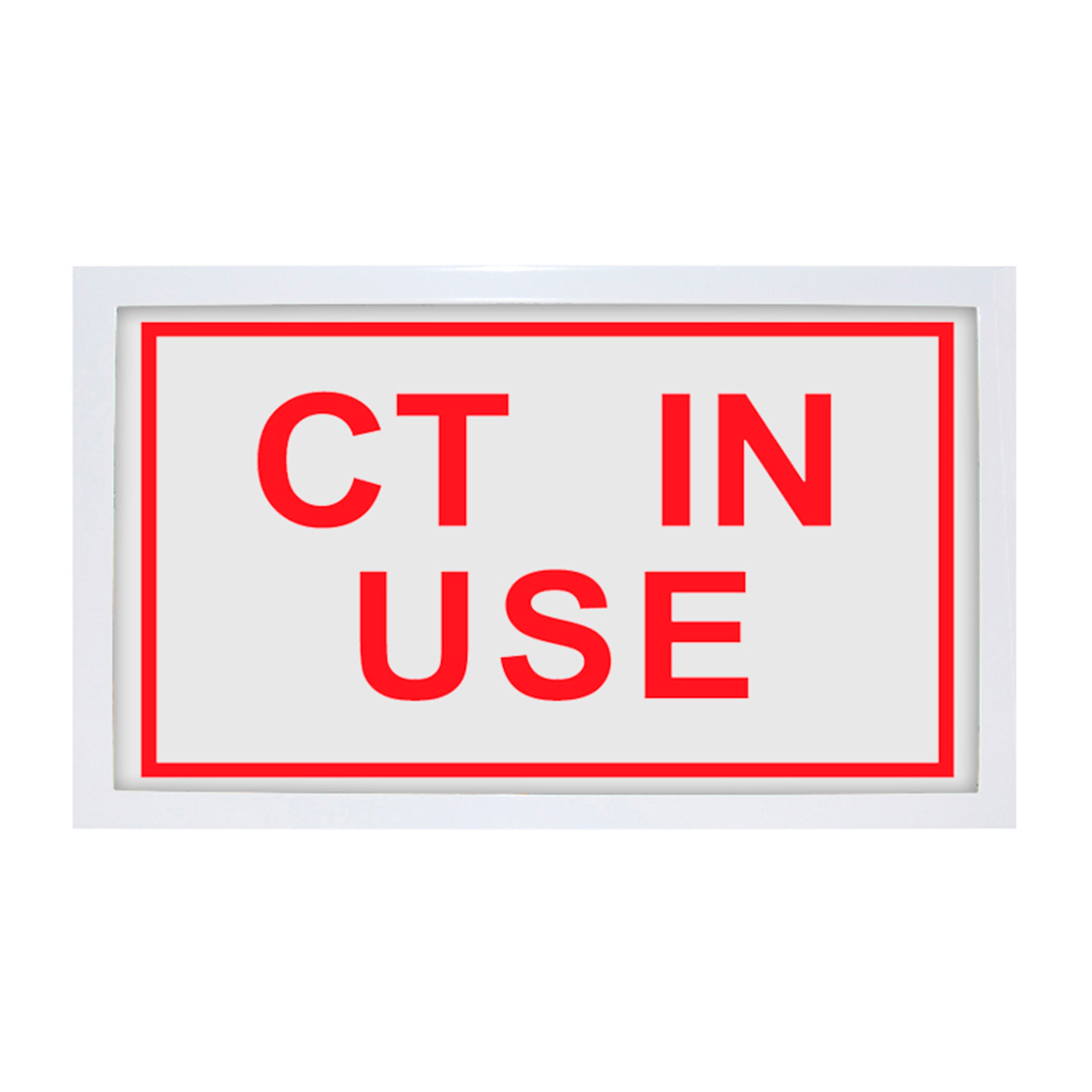 Phillips Safety CT In Use LED Radiation Warning Sign