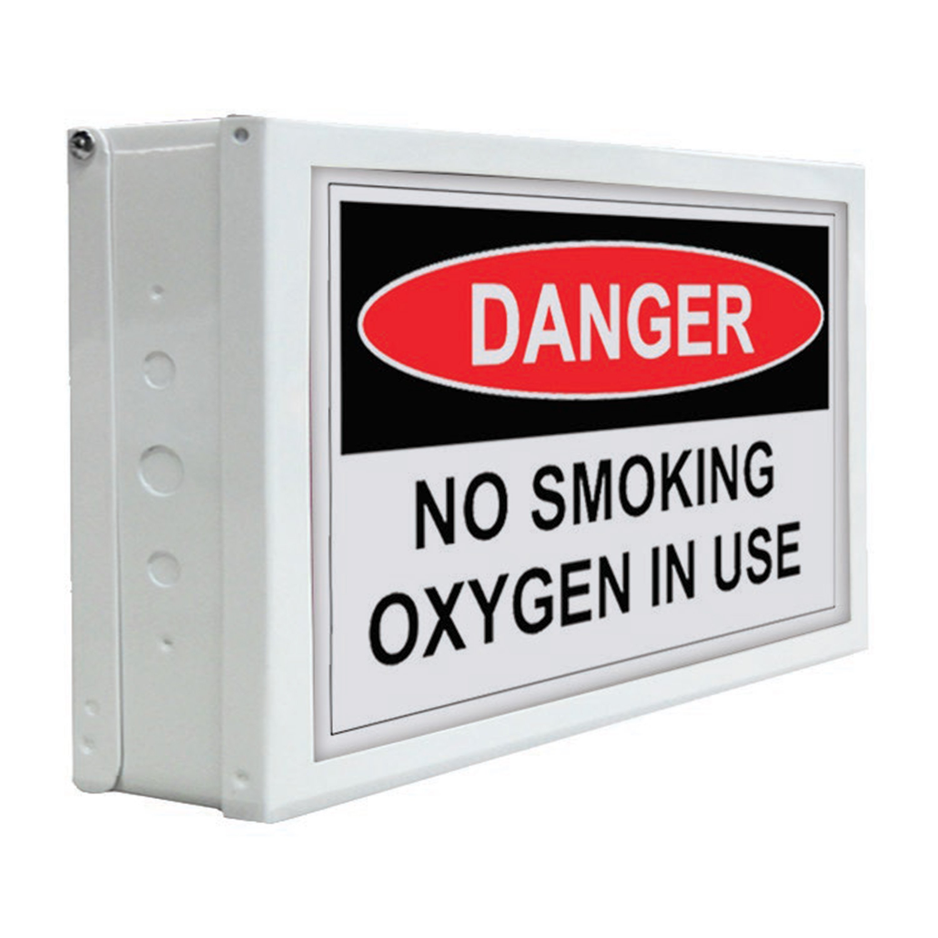 Danger No Smoking Oxygen In Use LED Warning Sign