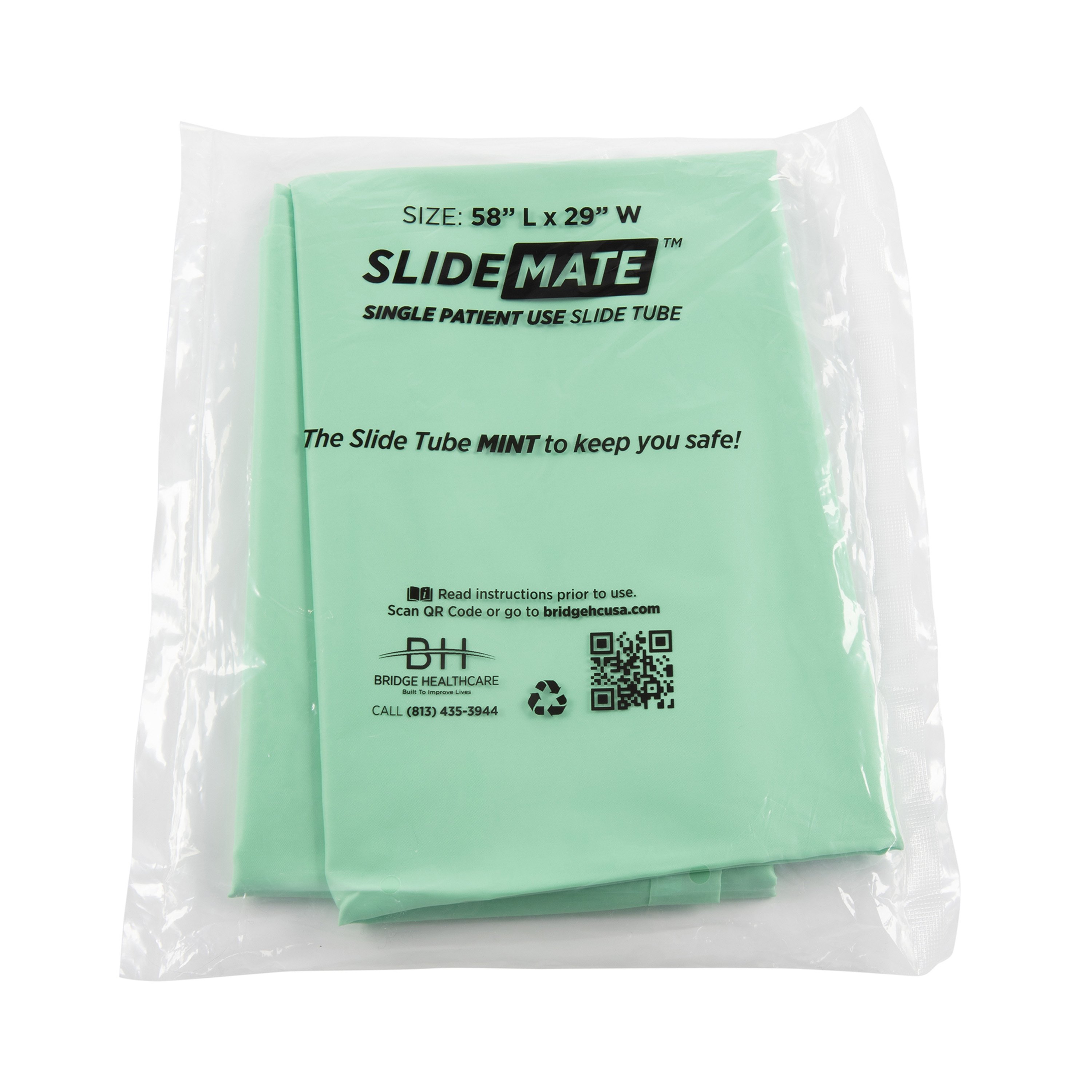 Bridge Healthcare SlideMate™ Single Patient Use Slide Tubes