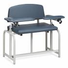 Clinton 66010 Lab X Series Blood Drawing Chair with Padded Arms