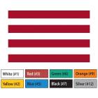 Magna Visual Pre-Cut Magnetic Ribbon Strips 1/2" H x 5" L