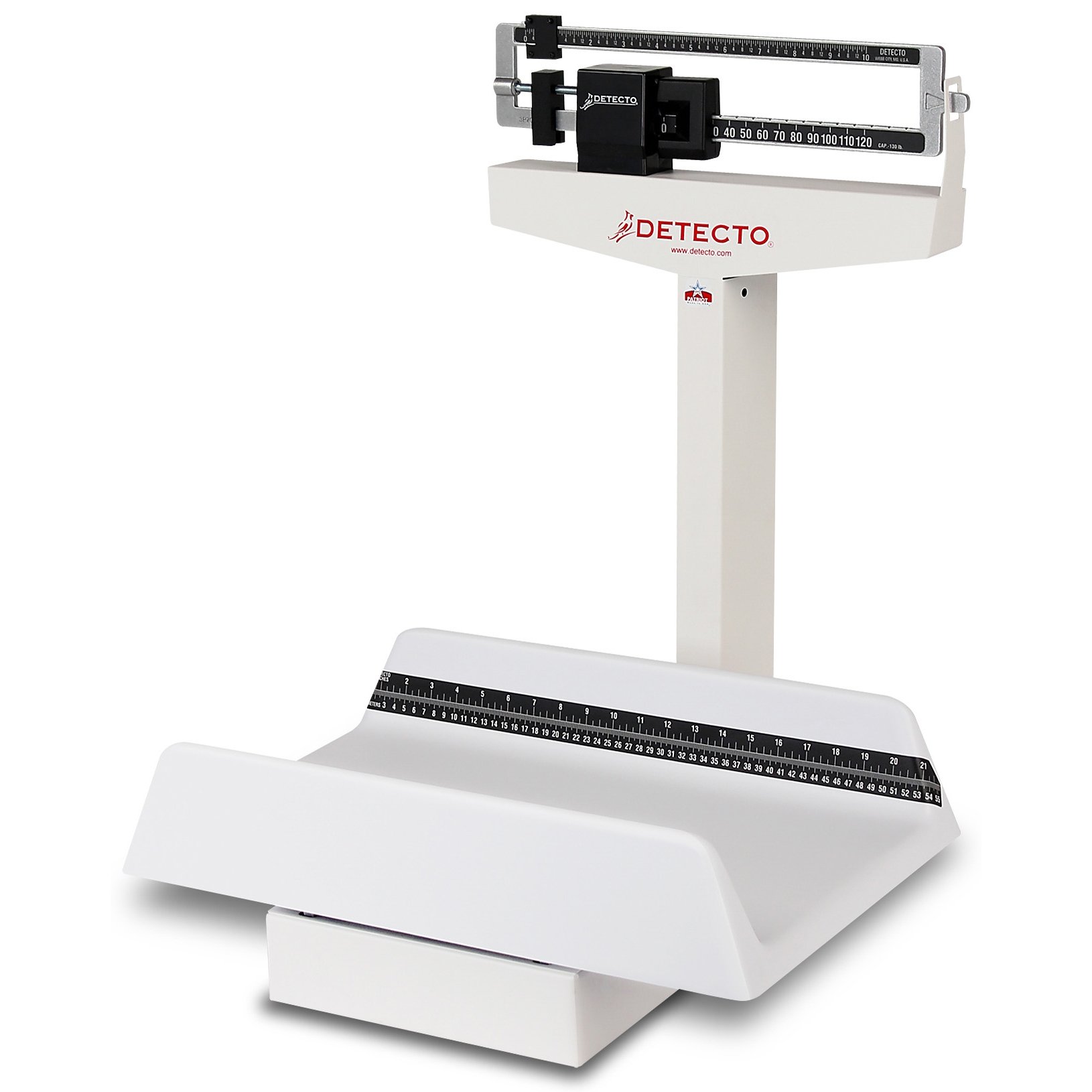 Detecto Mechanical Weigh Beam Baby Scale Polystyrene Trays